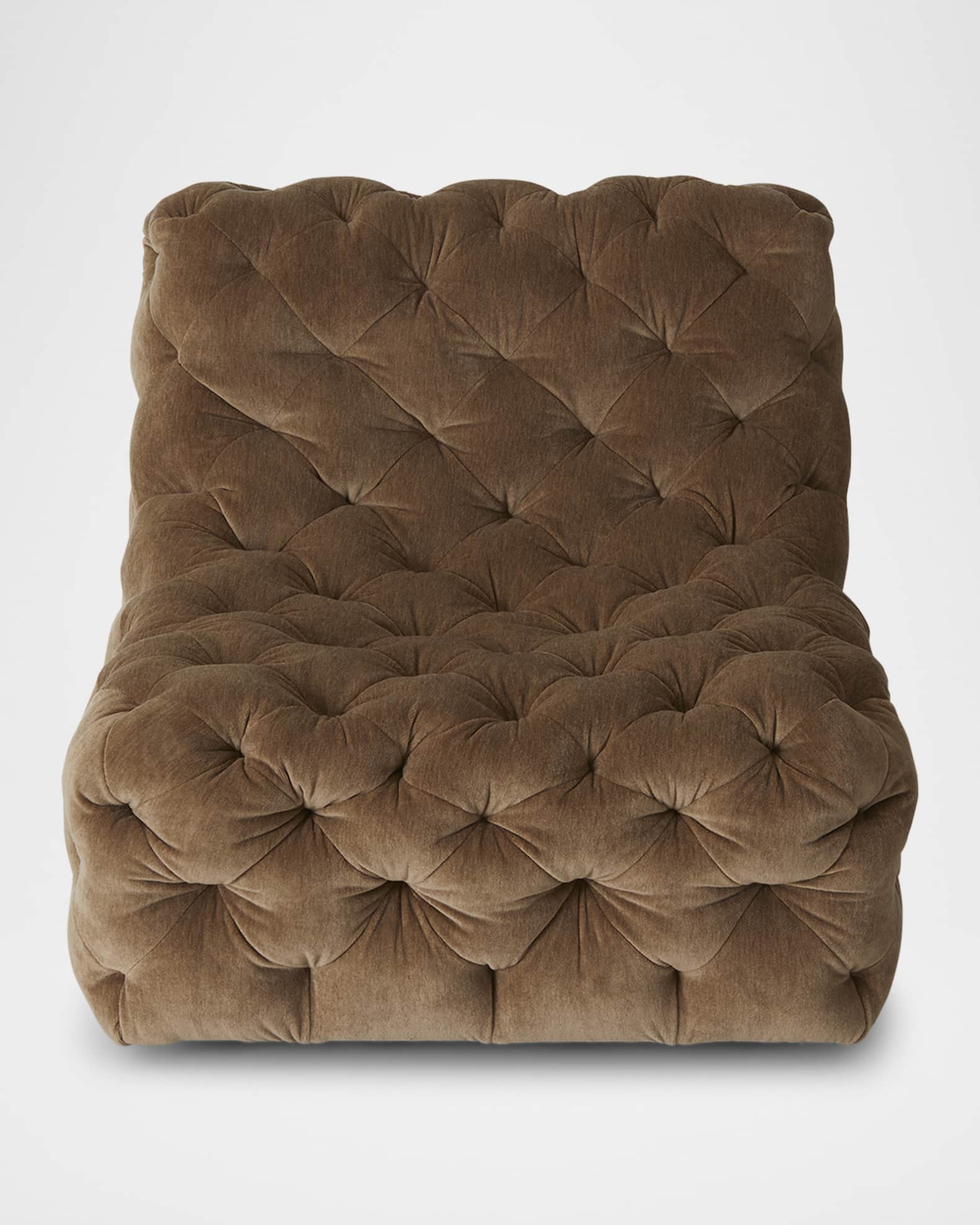 Bernhardt Rigby Diamond-Tufted Swivel Chair | Horchow