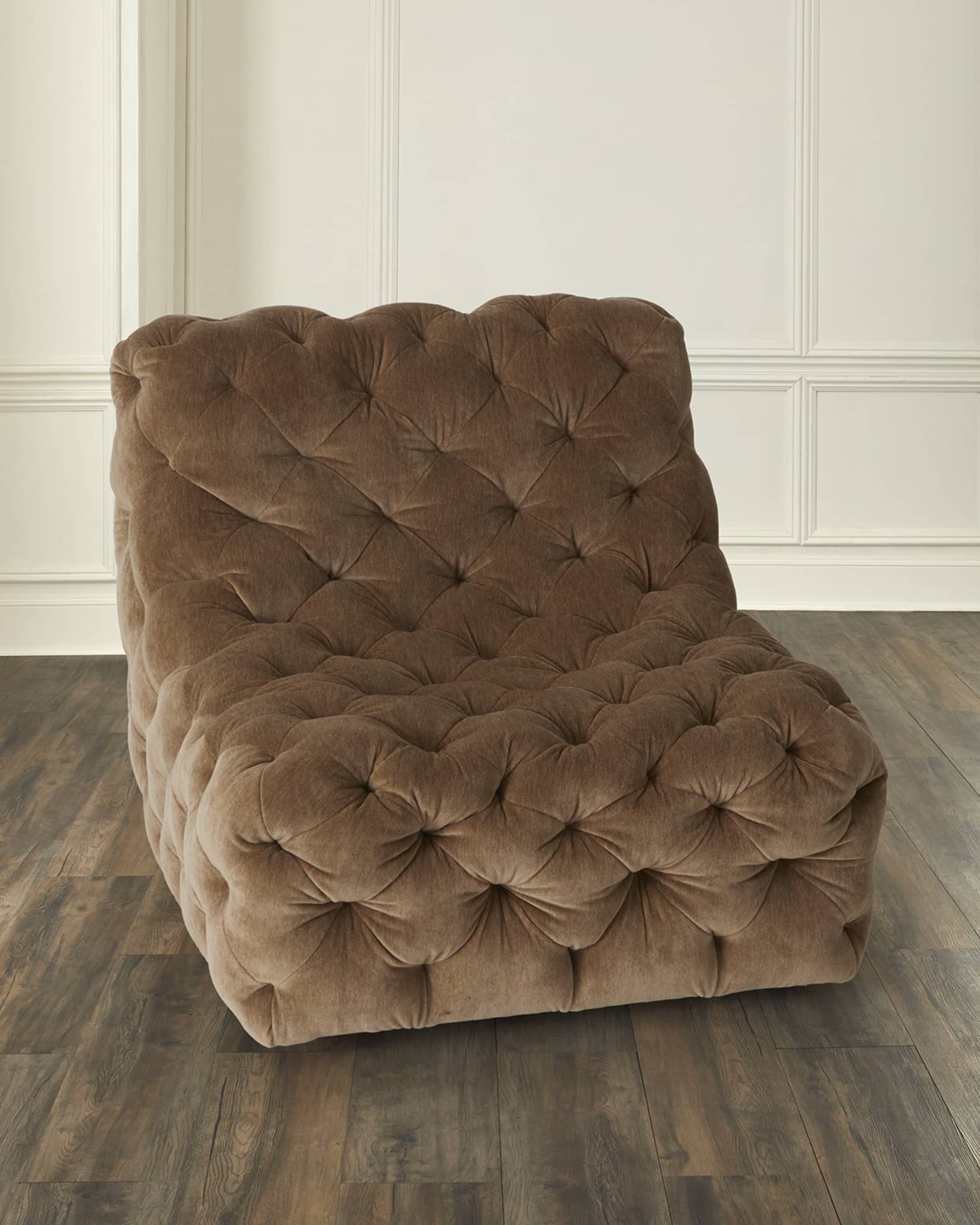 Bernhardt Rigby Diamond-Tufted Swivel Chair | Horchow