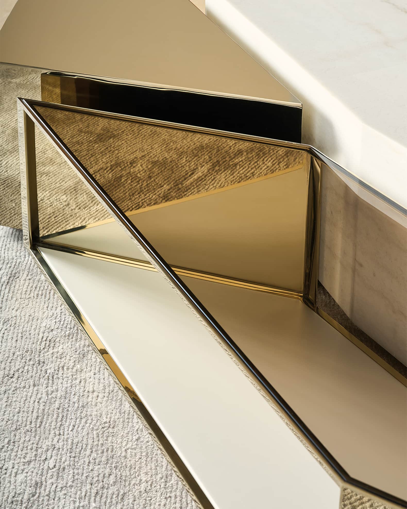 Caracole Refraction Cocktail Table | Horchow