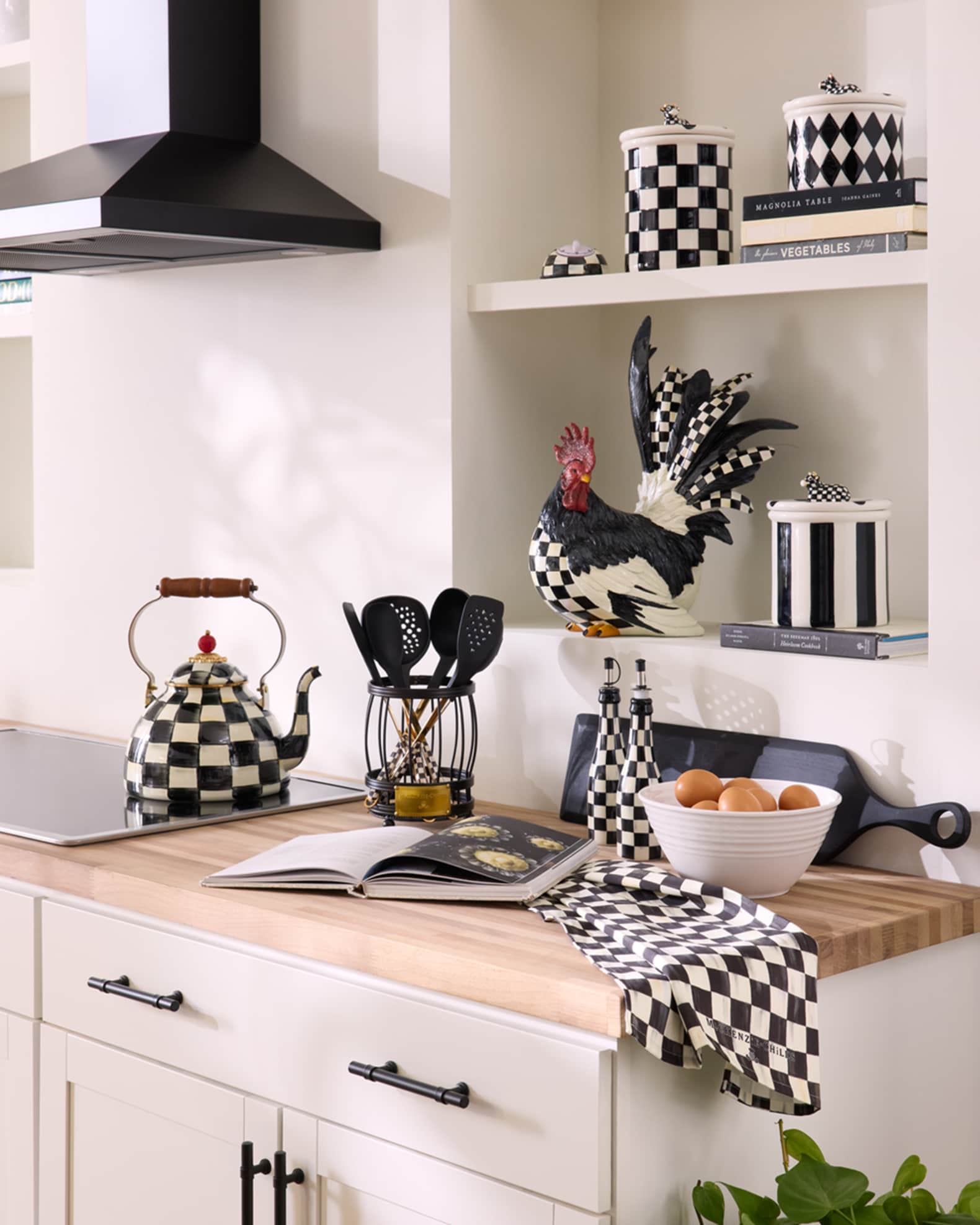 MacKenzie-Childs Courtly Check Kitchen Timer | Horchow