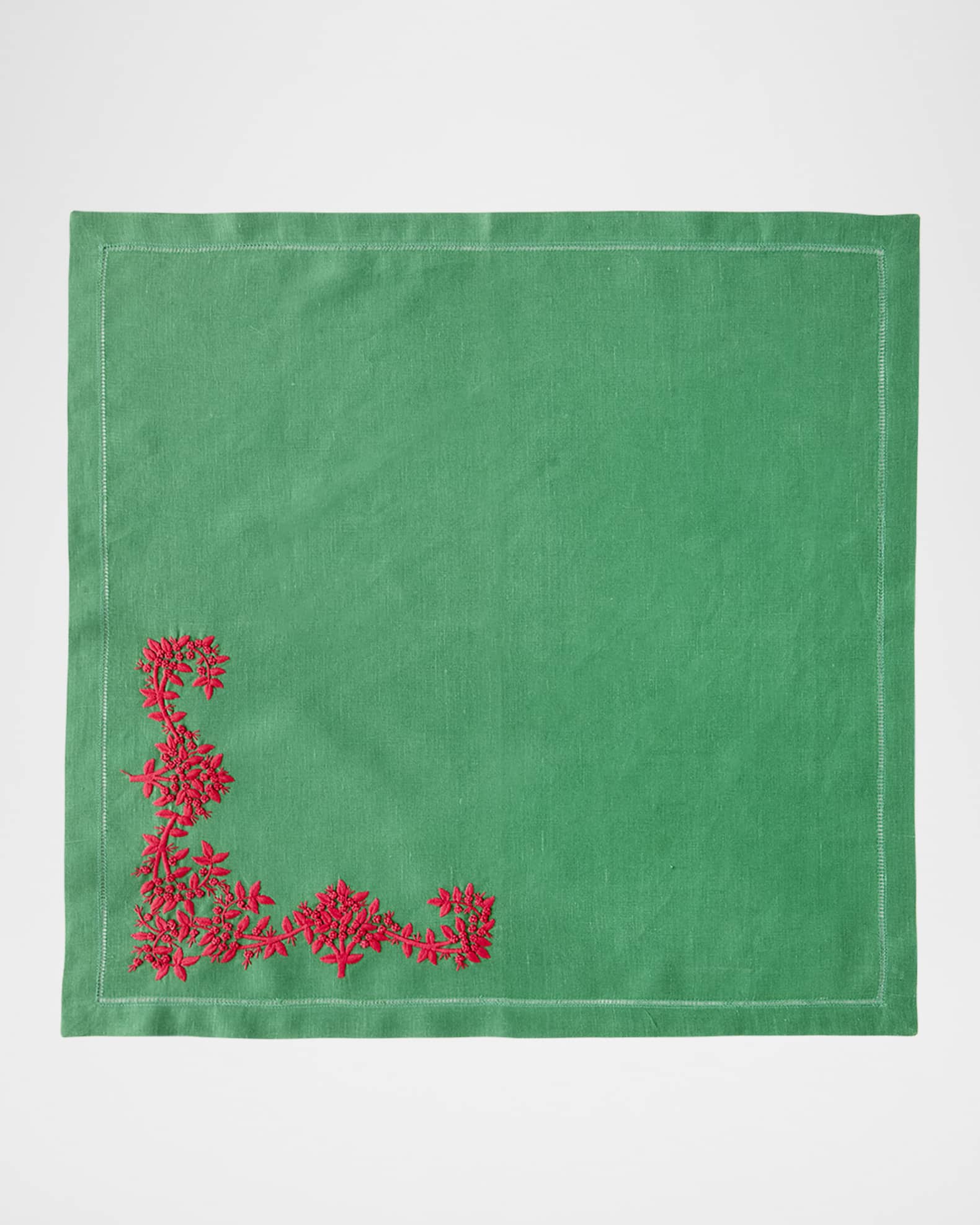 Deborah Rhodes Royal Garden Embroidered Napkins, Set of 4 | Horchow