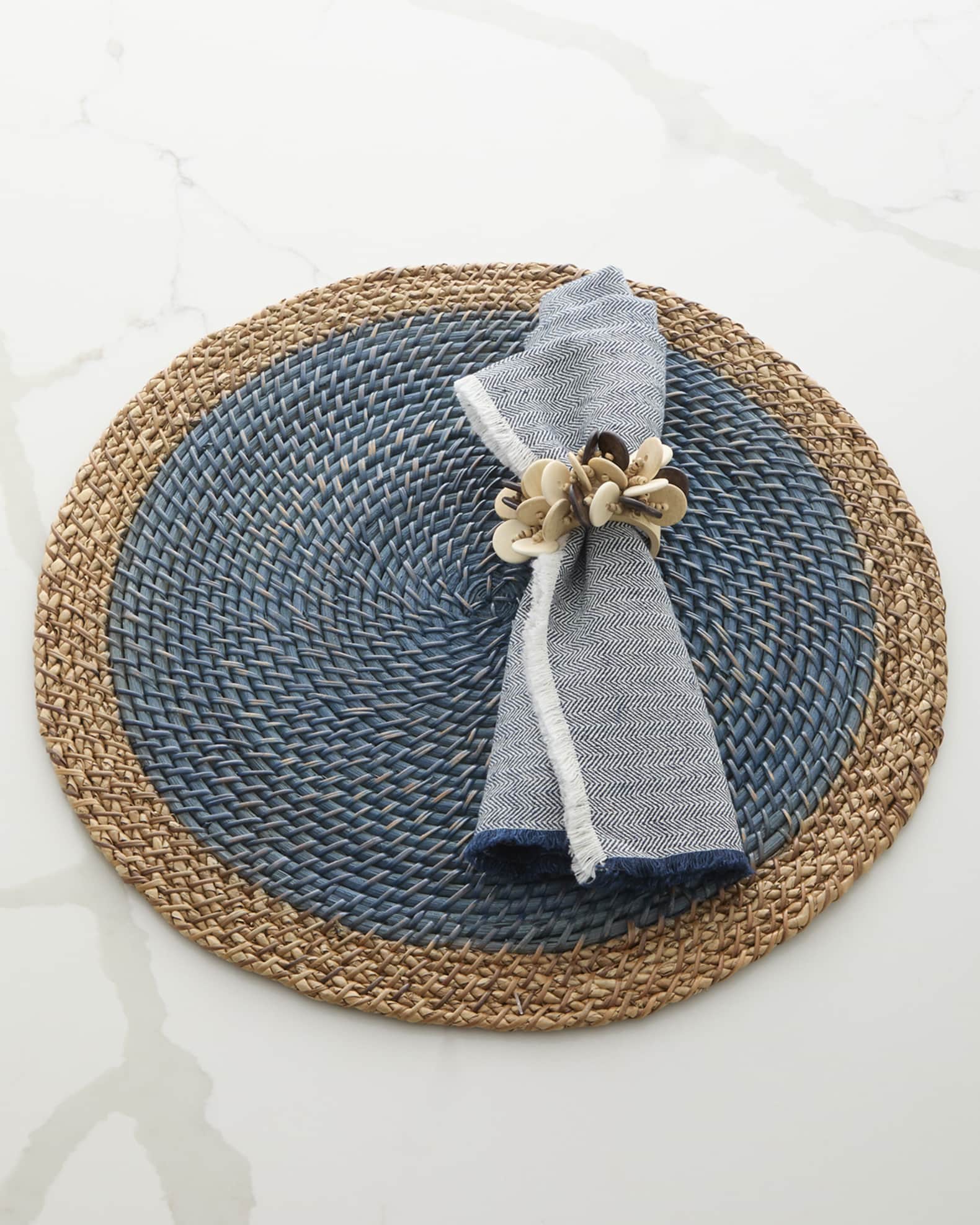 Deborah Rhodes Herringbone Fringe Napkins, Set of 4 | Horchow