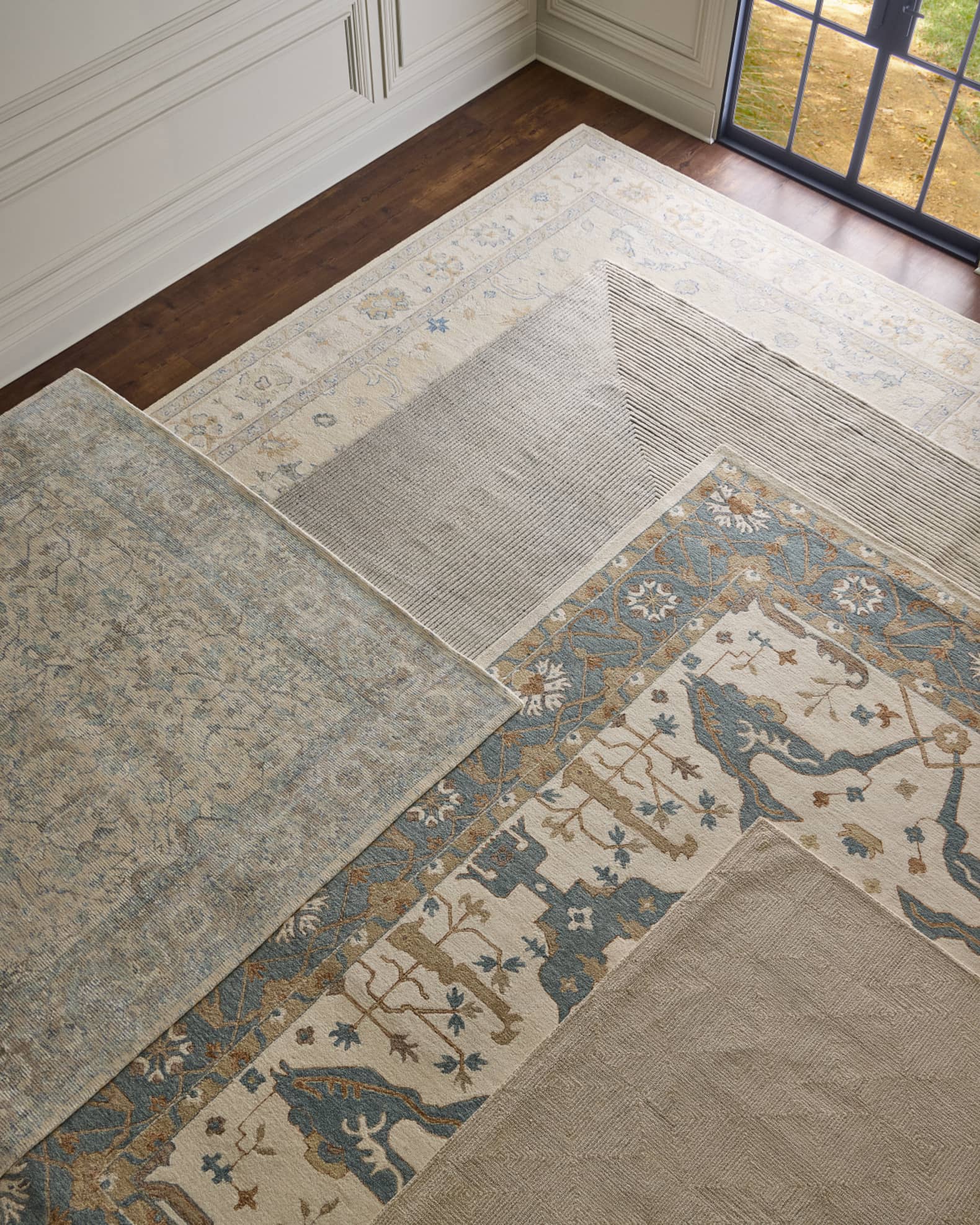 Exquisite Rugs Marietta Hand-Tufted Oushak Rug, 10' x 14' | Horchow