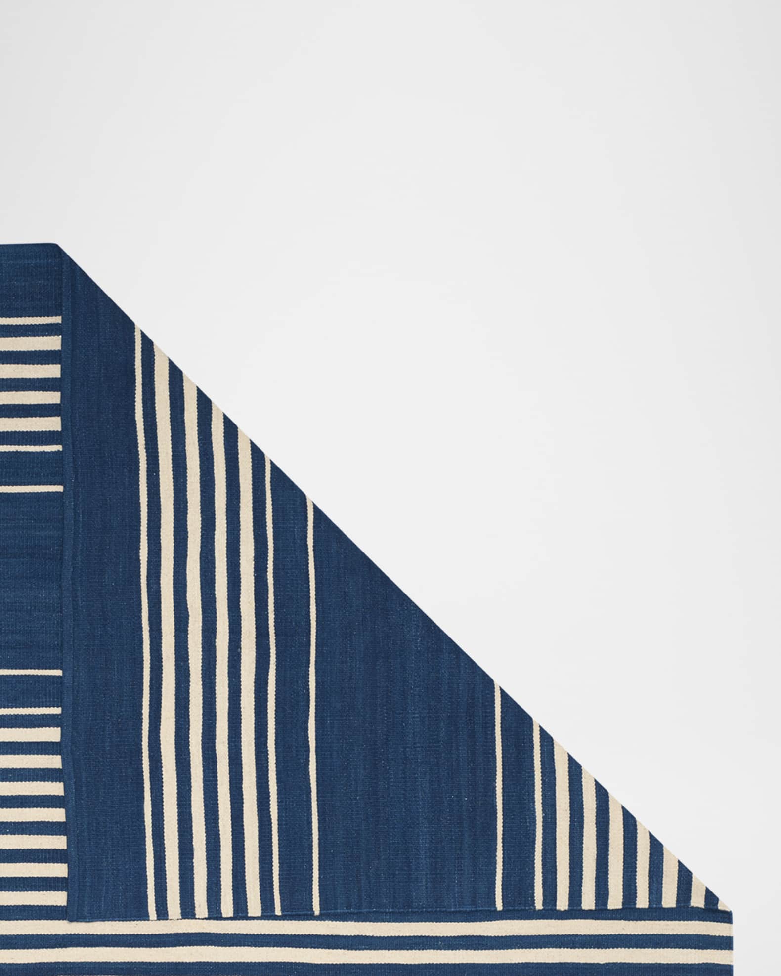 Ralph Lauren Home Bluff Point Stripe Hand-Woven Rug, 4' x 6' | Horchow