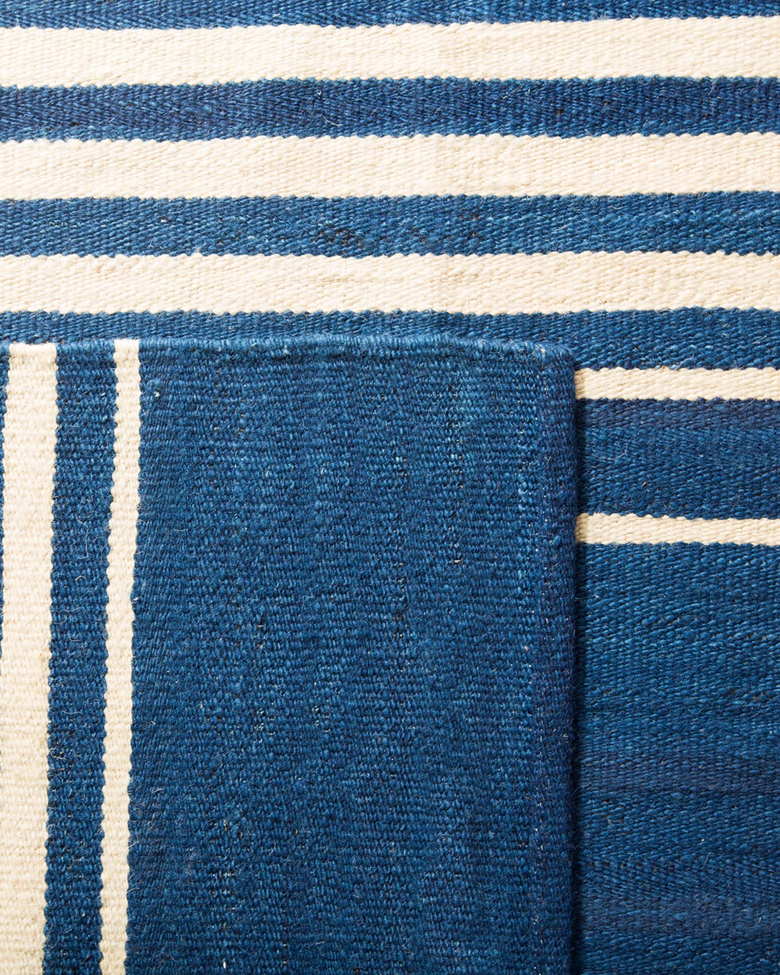 Ralph Lauren Home Bluff Point Stripe Hand-Woven Rug, 4' x 6' | Horchow