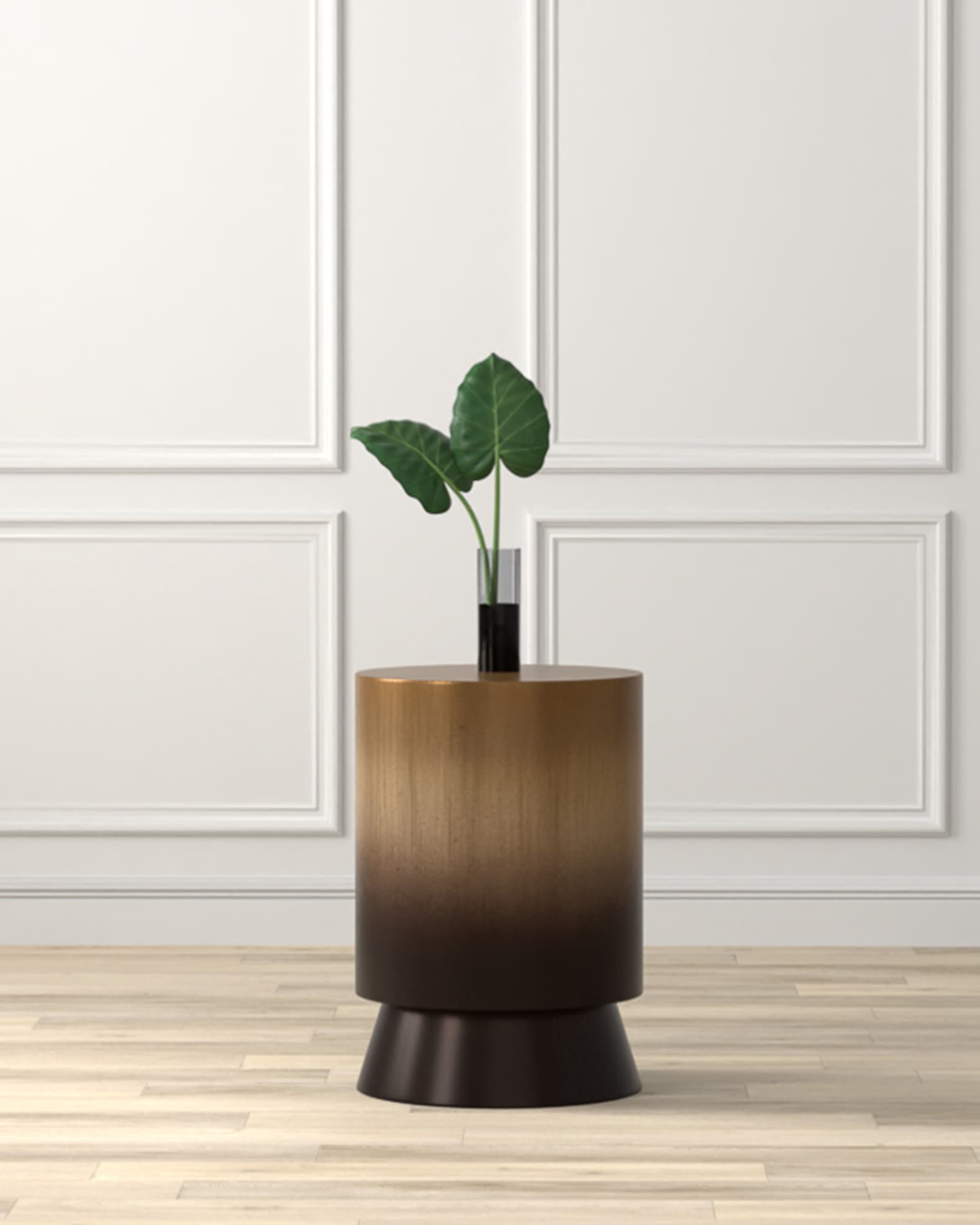 Sarreid Horizon Iron End Table | Horchow