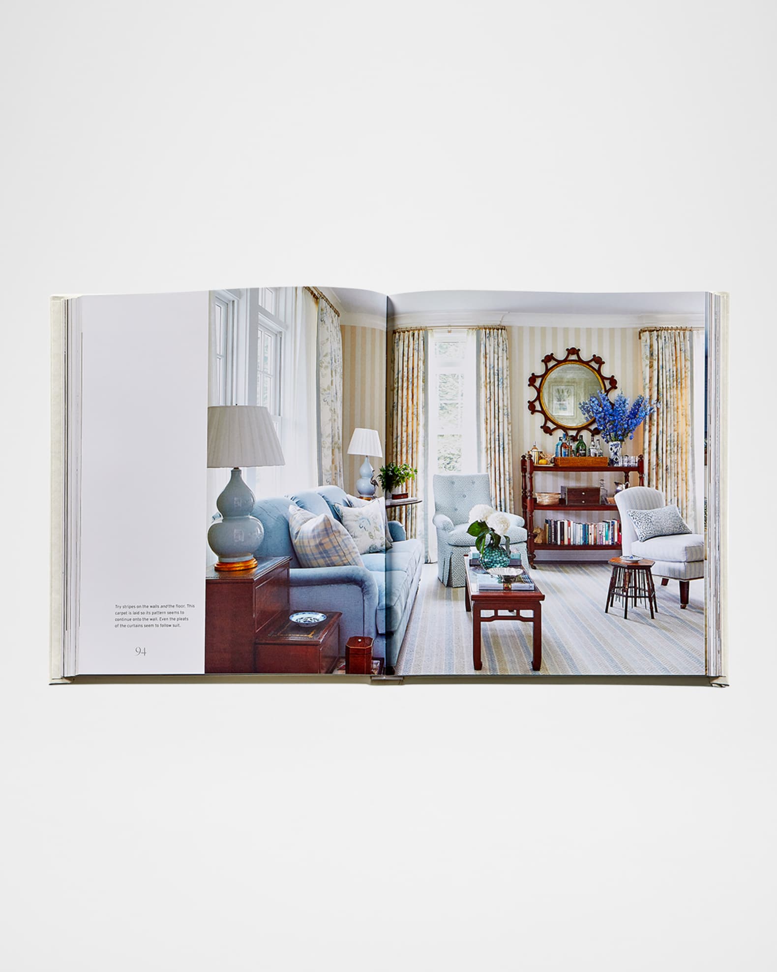 Graphic Image "The Principles of Pretty Rooms" Leather-Bound Book by Phoebe Howard | Horchow