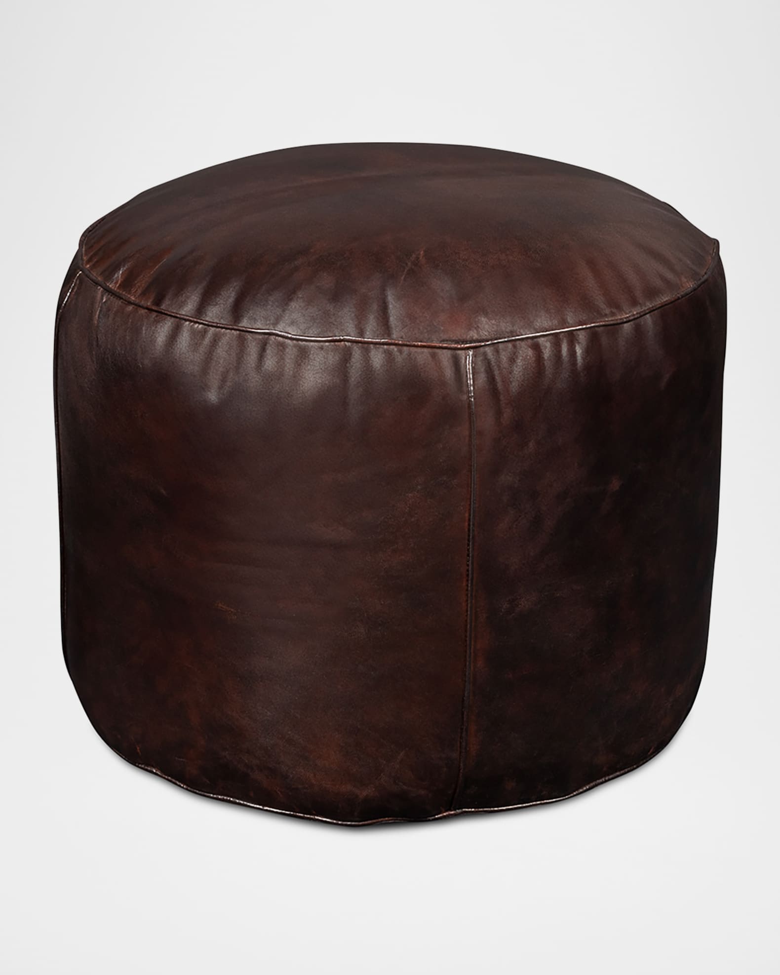 Sarreid Soccer Ball Leather Stool | Horchow