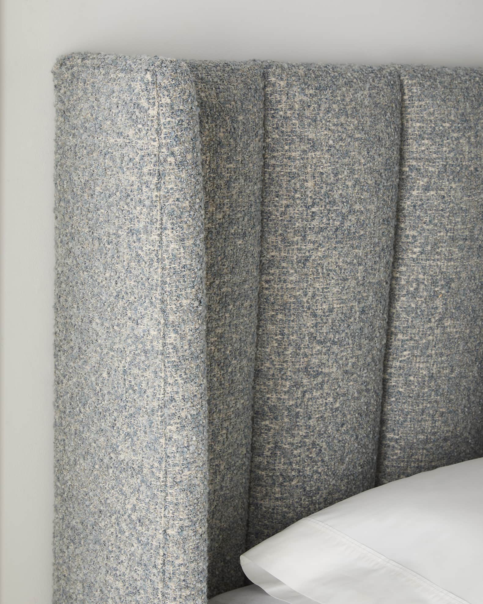 Massoud Harper Wingback King Bed | Horchow