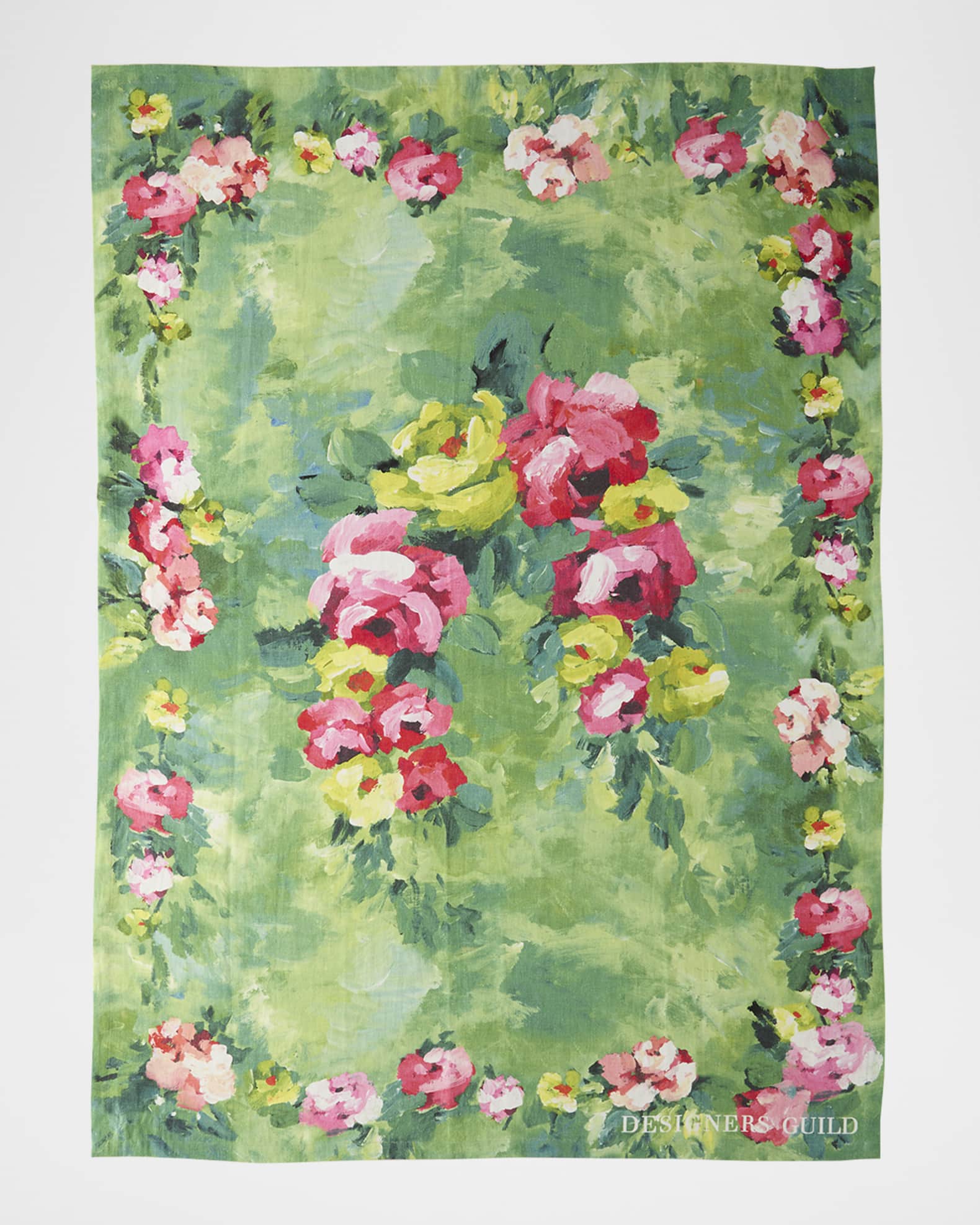 Designers Guild Ghirlanda Linen Throw, 51" x 71" | Horchow