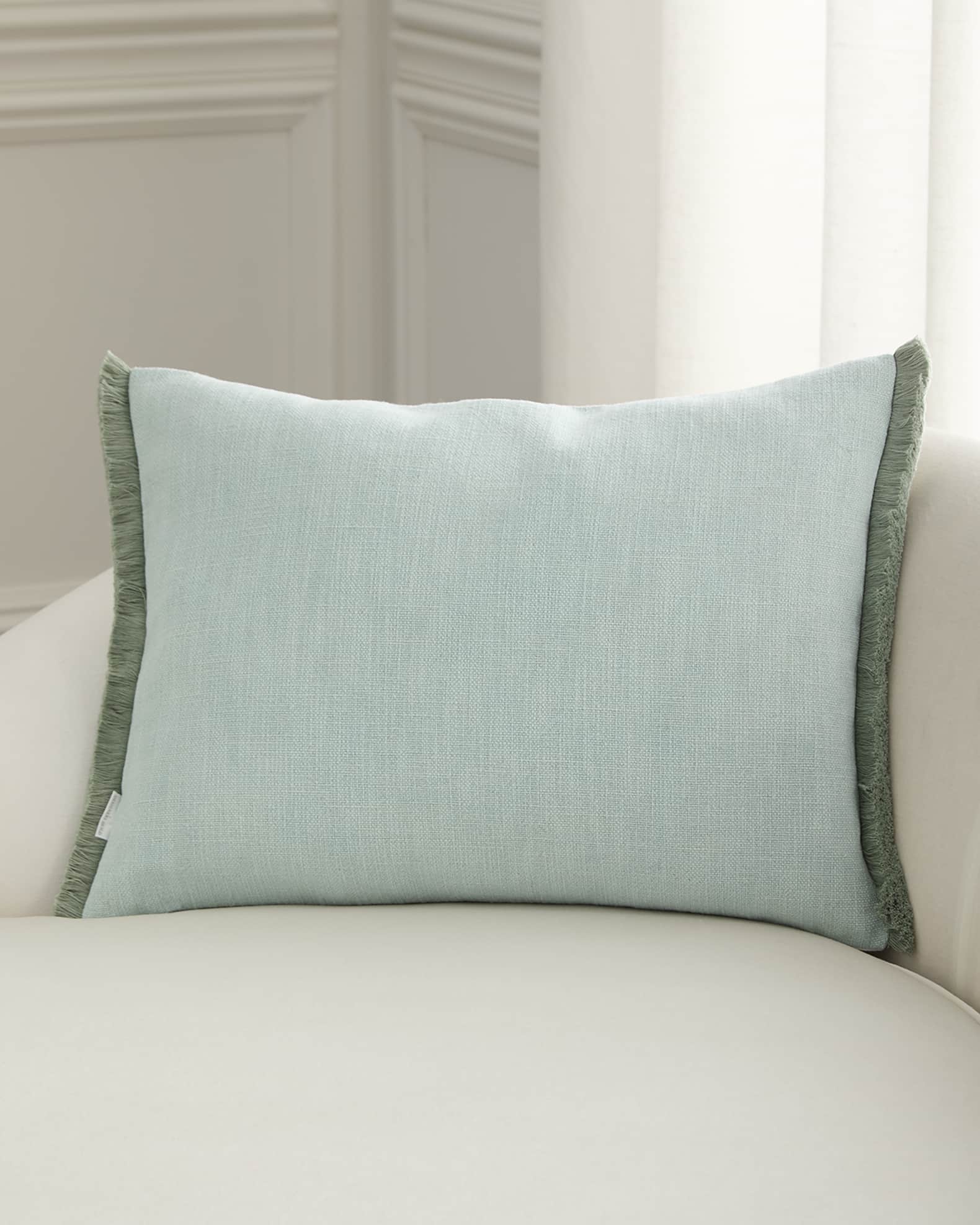 Designers Guild Isabella Embroidered Decorative Pillow, 18" x 24" | Horchow