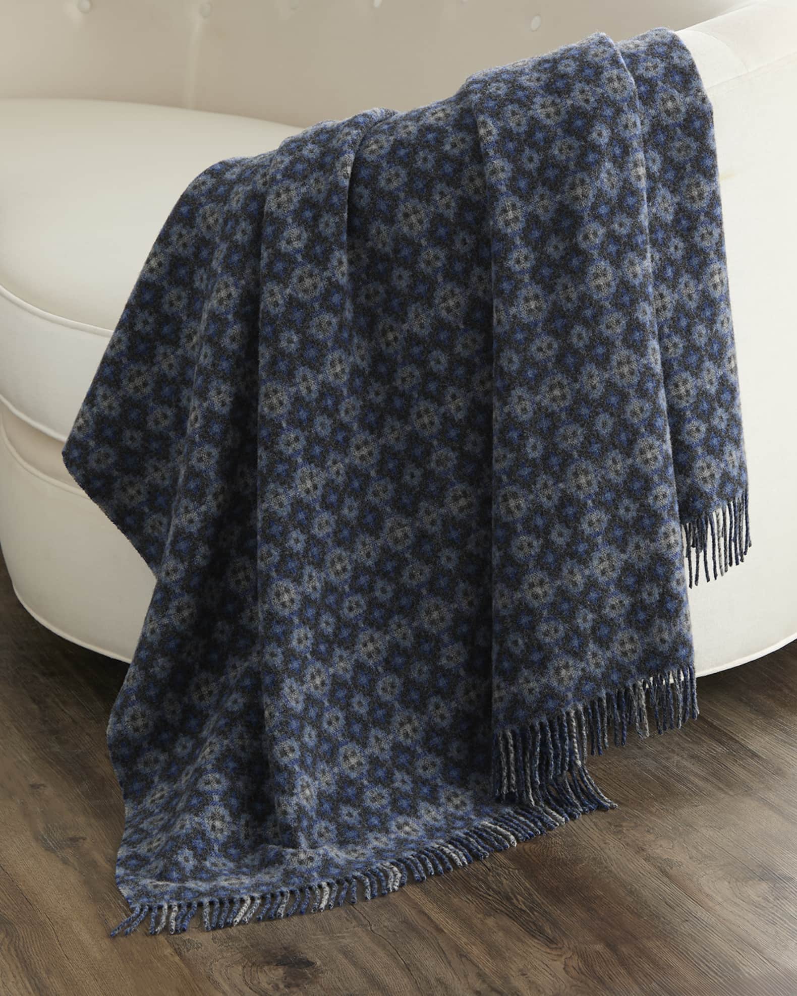 Designers Guild Pembroke Merino Wool Throw, 51" x 73" | Horchow