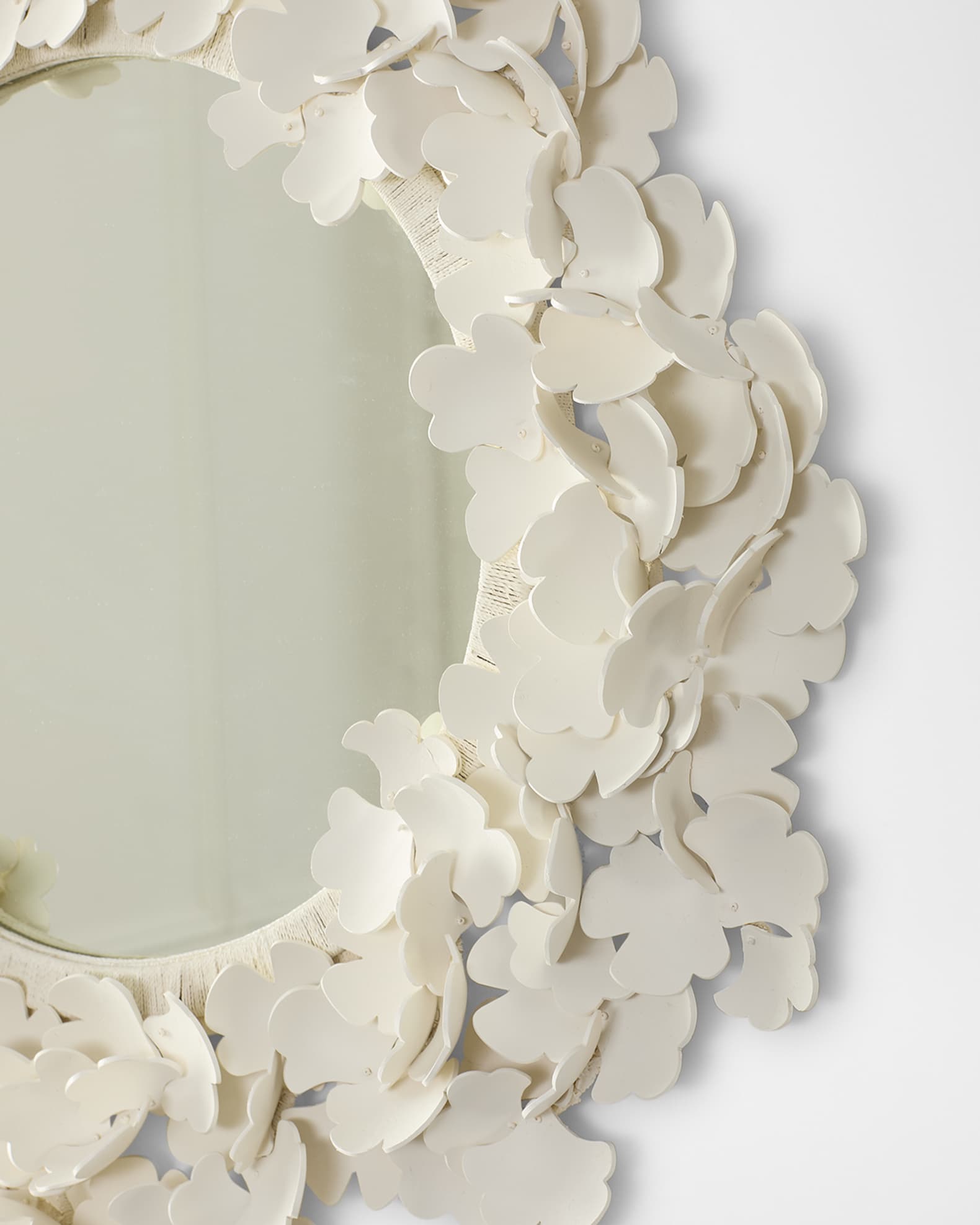 Neiman Marcus Ginkgo Coco Shell Mirror | Horchow