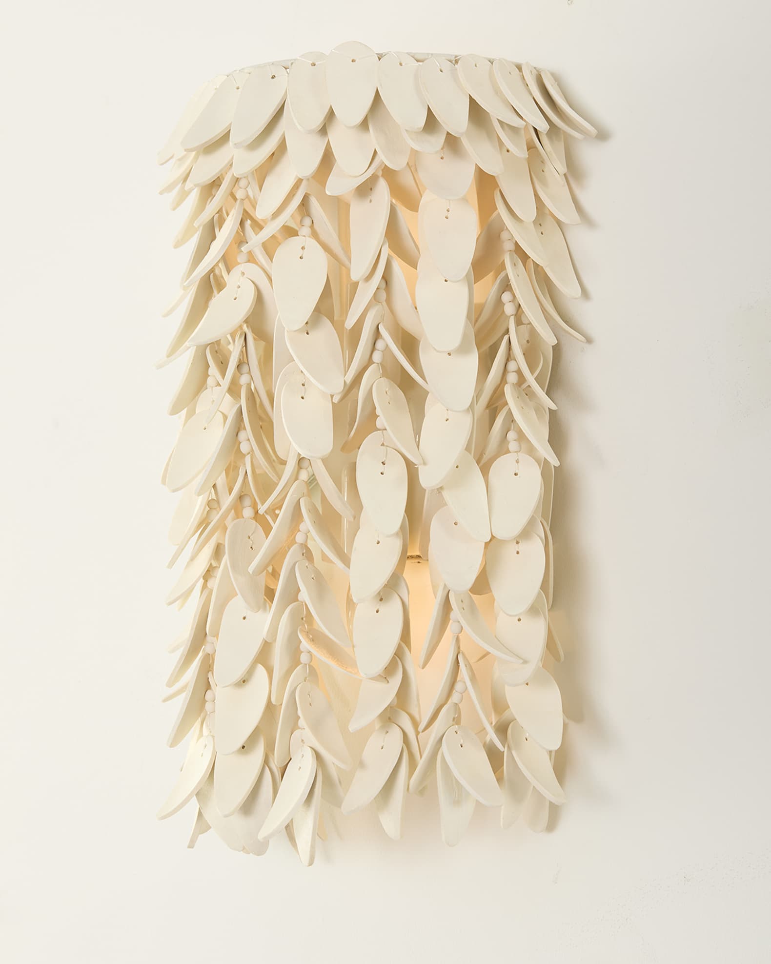 Neiman Marcus Coco Petal 2-Light Sconce | Horchow