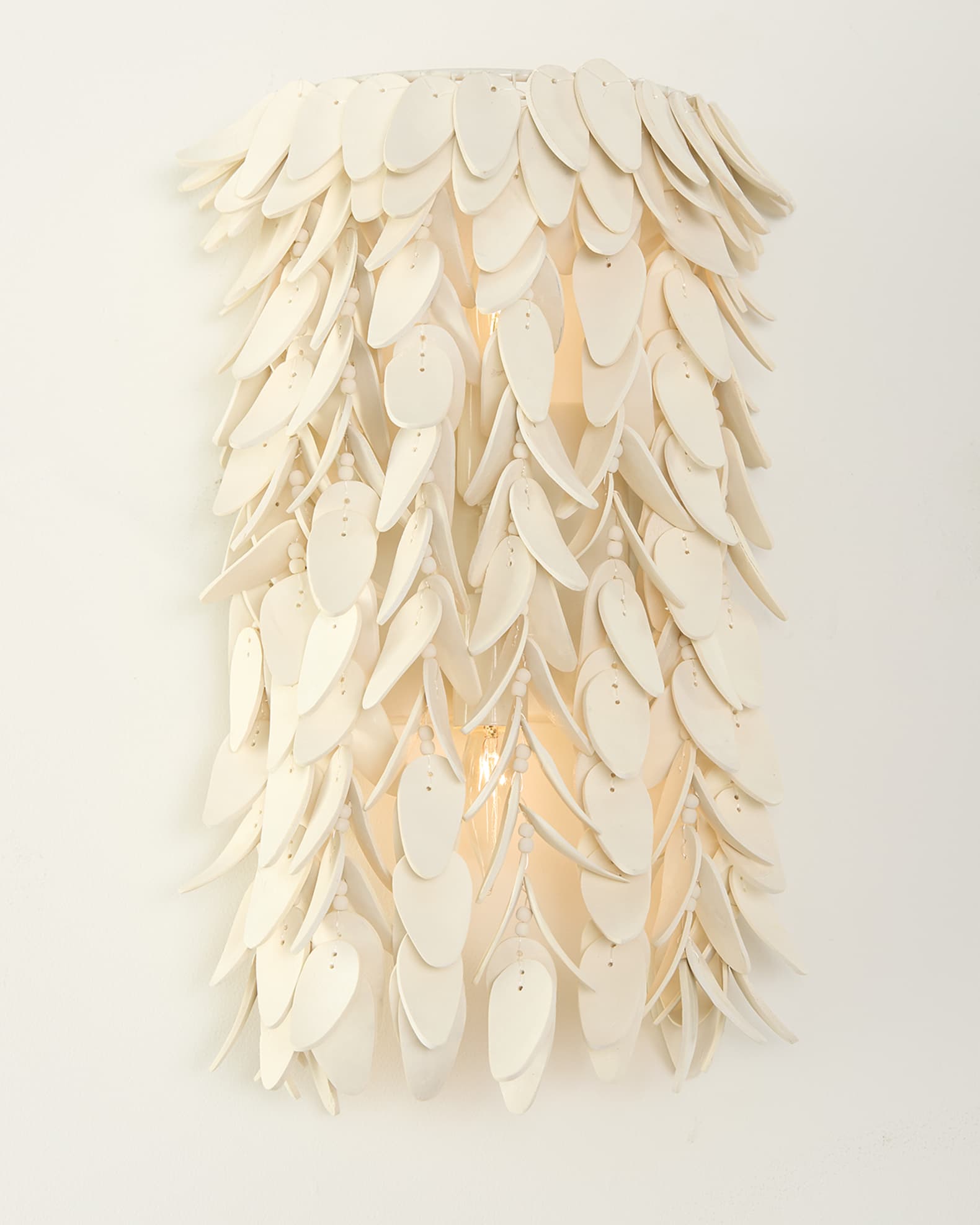 Neiman Marcus Coco Petal 2-Light Sconce | Horchow