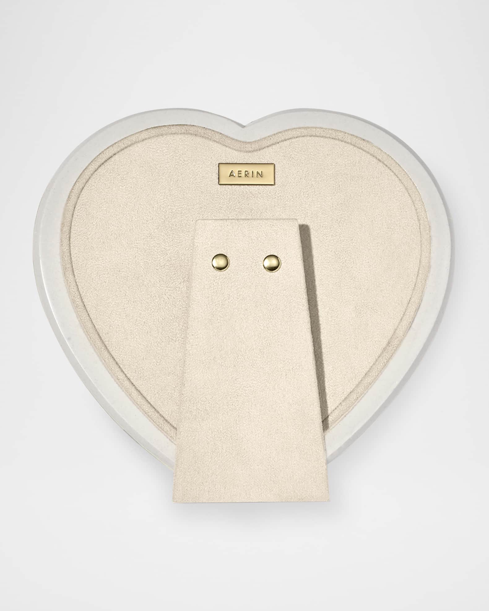 AERIN Cassiel Mosaic 6" Heart Frame | Horchow