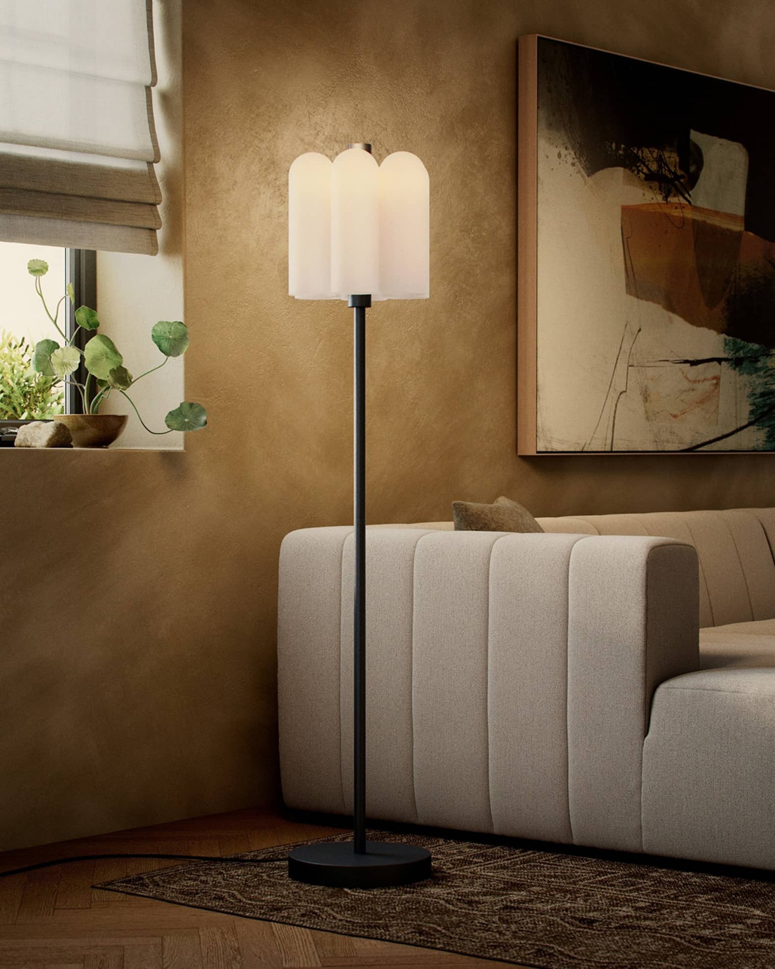 Four Hands Schwung Collection Odyssey 6-Light Floor Lamp | Horchow