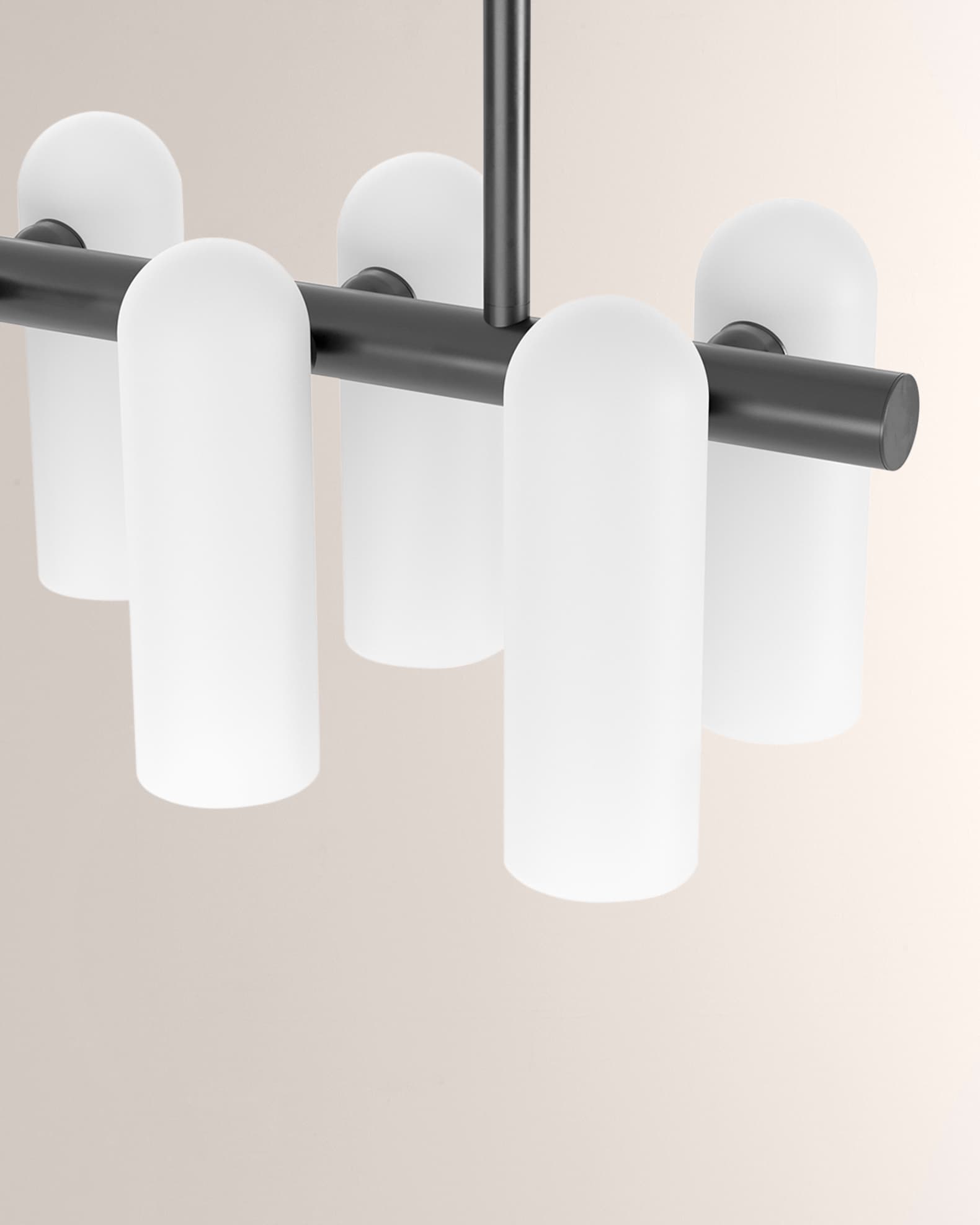 Four Hands Schwung Collection Odyssey Linear Medium 12-Light Chandelier ...