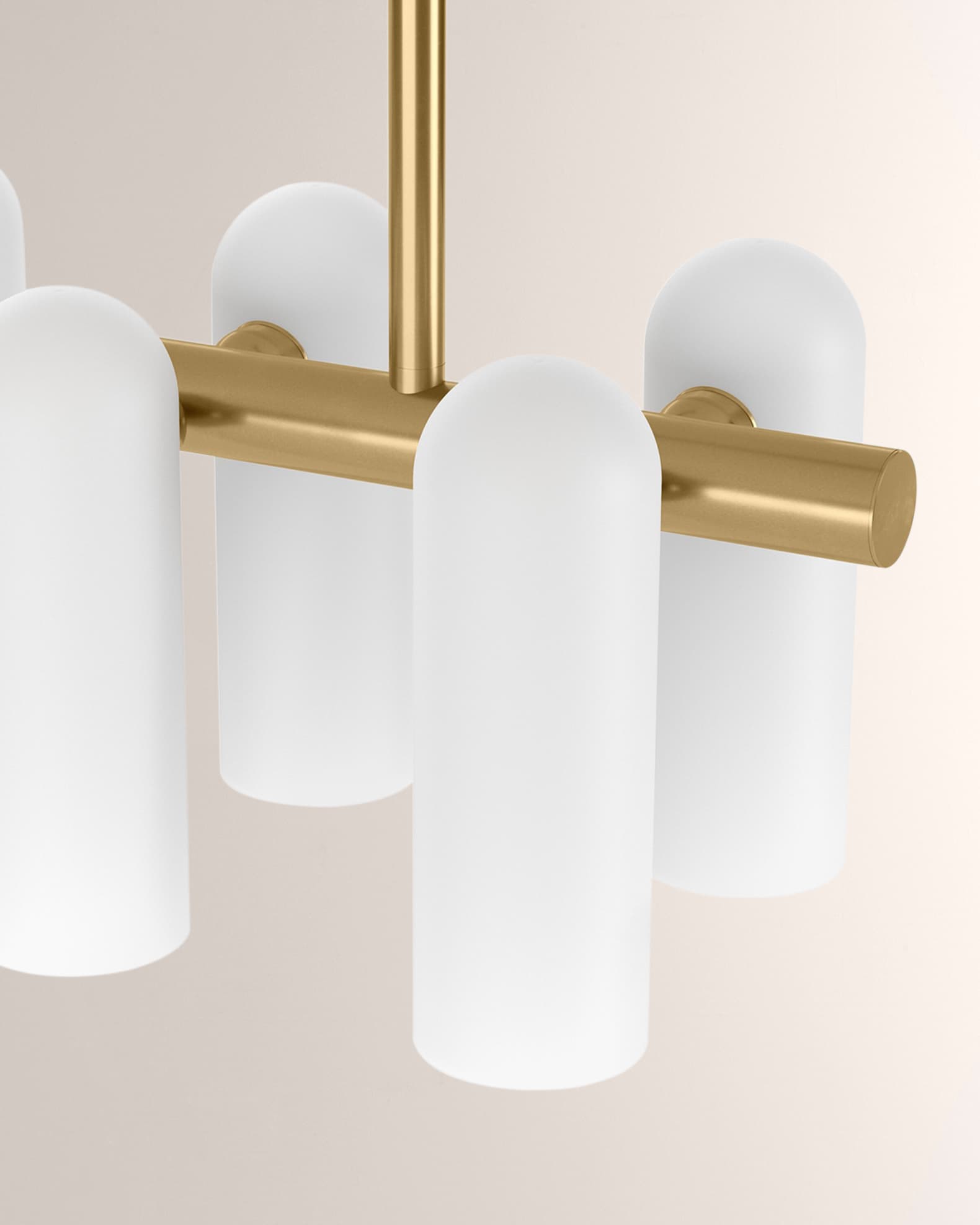 Four Hands Schwung Collection Odyssey Linear Medium 12-Light Chandelier ...
