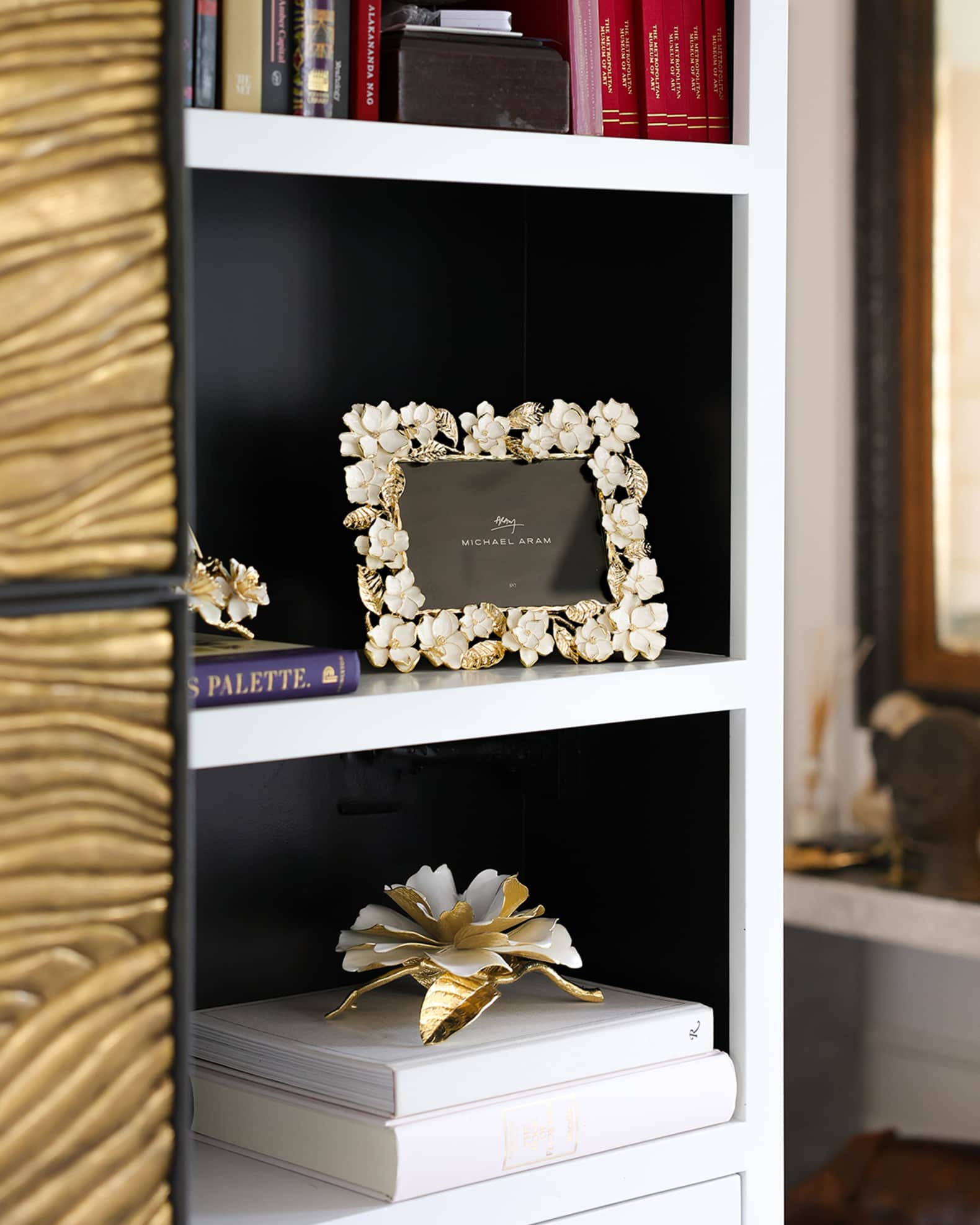 Michael Aram Gardenia Sculpted Frame, 5" x 7" | Horchow