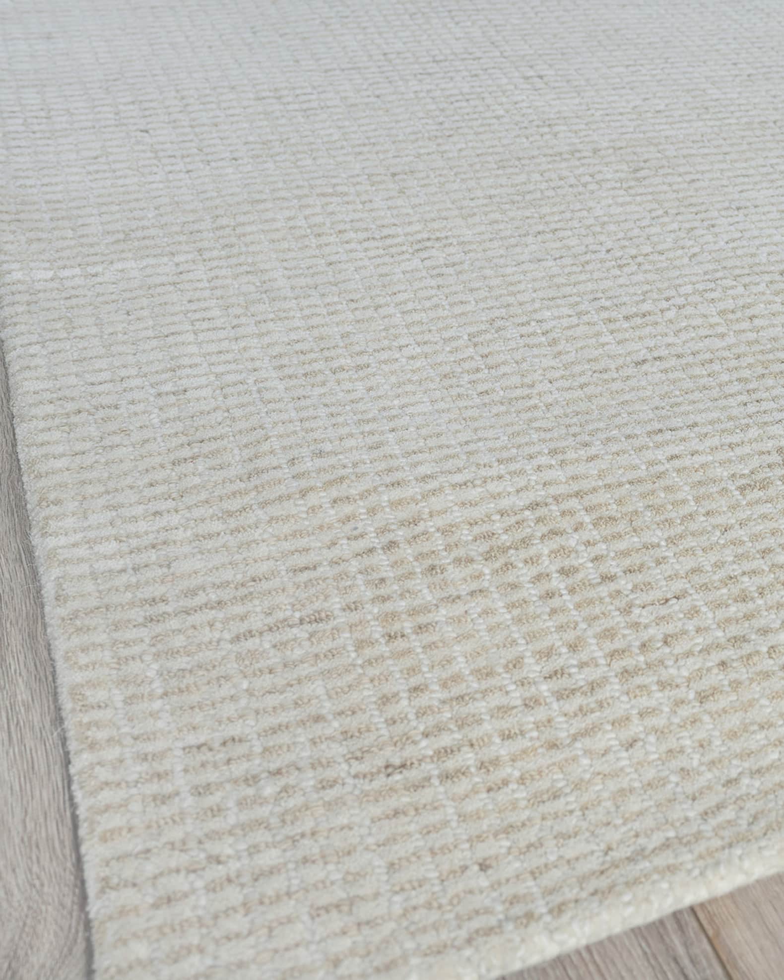 Exquisite Rugs Key West Hand-Tufted Light Beige Rug, 10' x 14' | Horchow