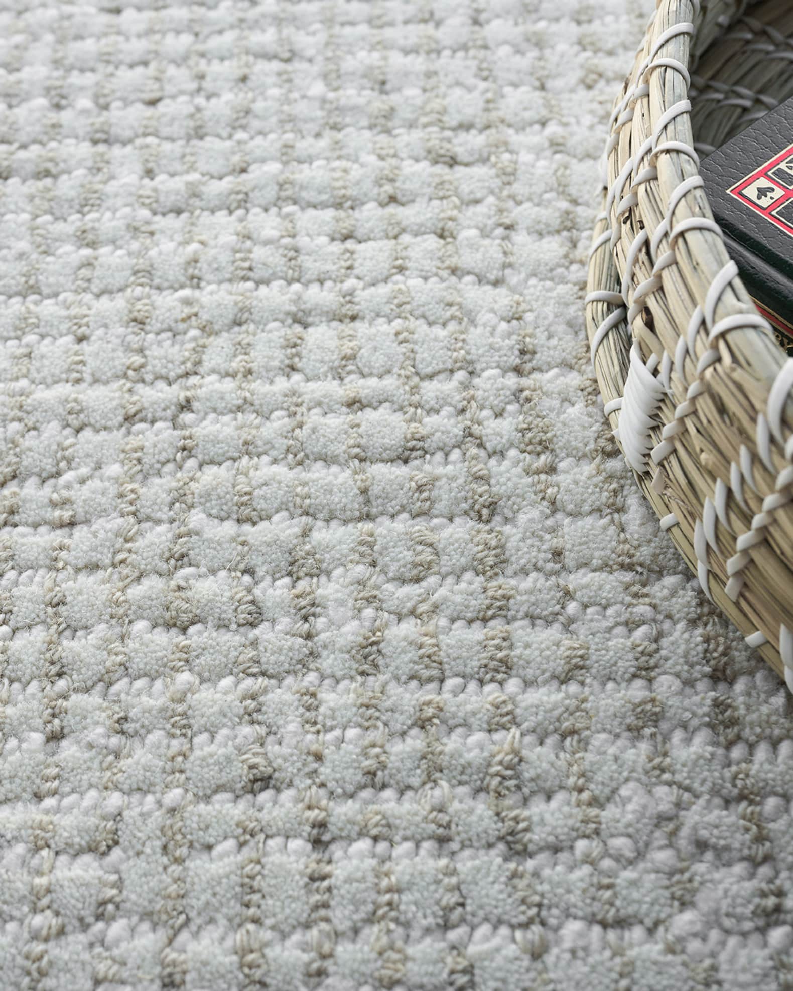 Exquisite Rugs Key West Hand-Tufted Light Beige Rug, 10' x 14' | Horchow