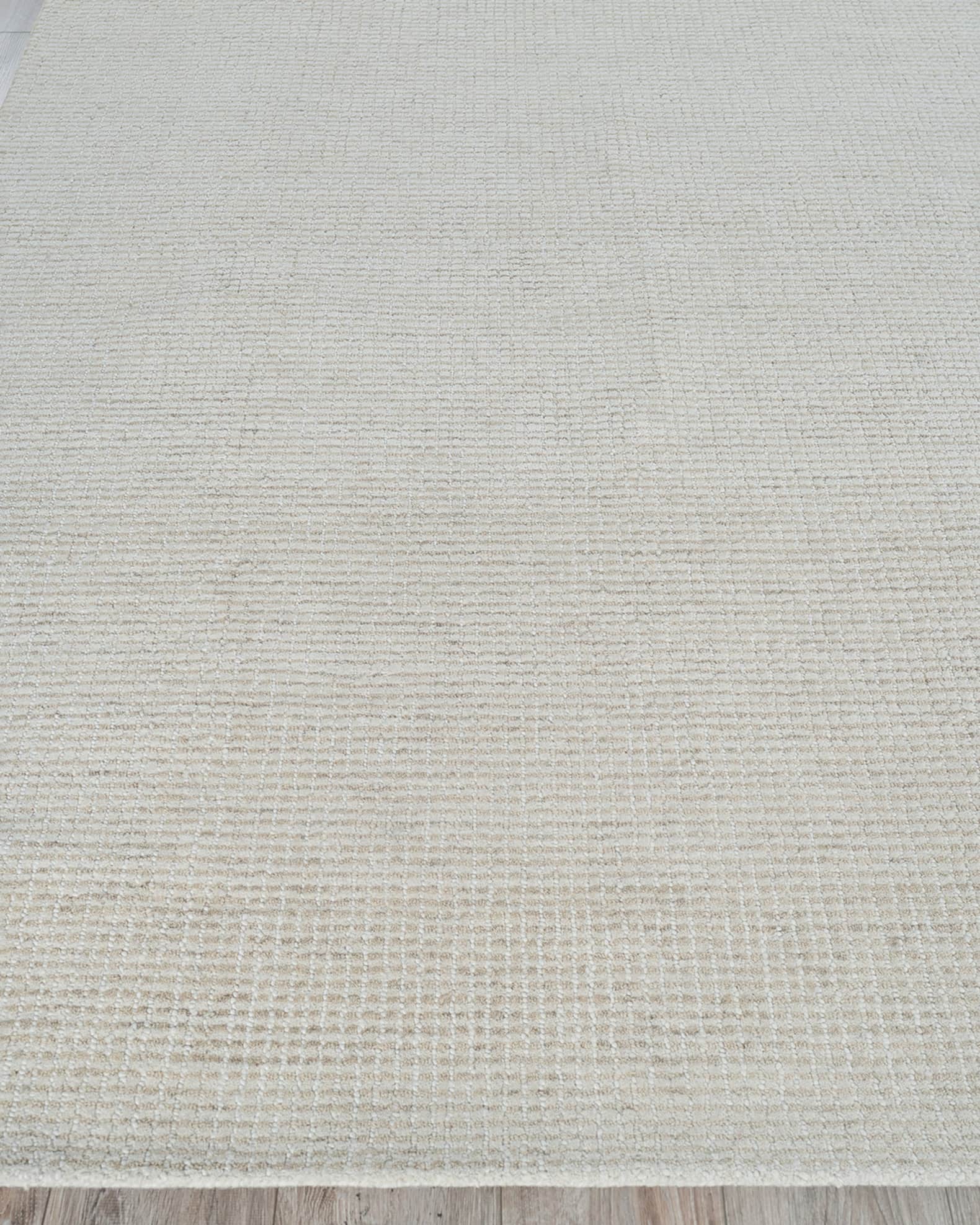 Exquisite Rugs Key West Hand-Tufted Light Beige Rug, 8' x 10' | Horchow