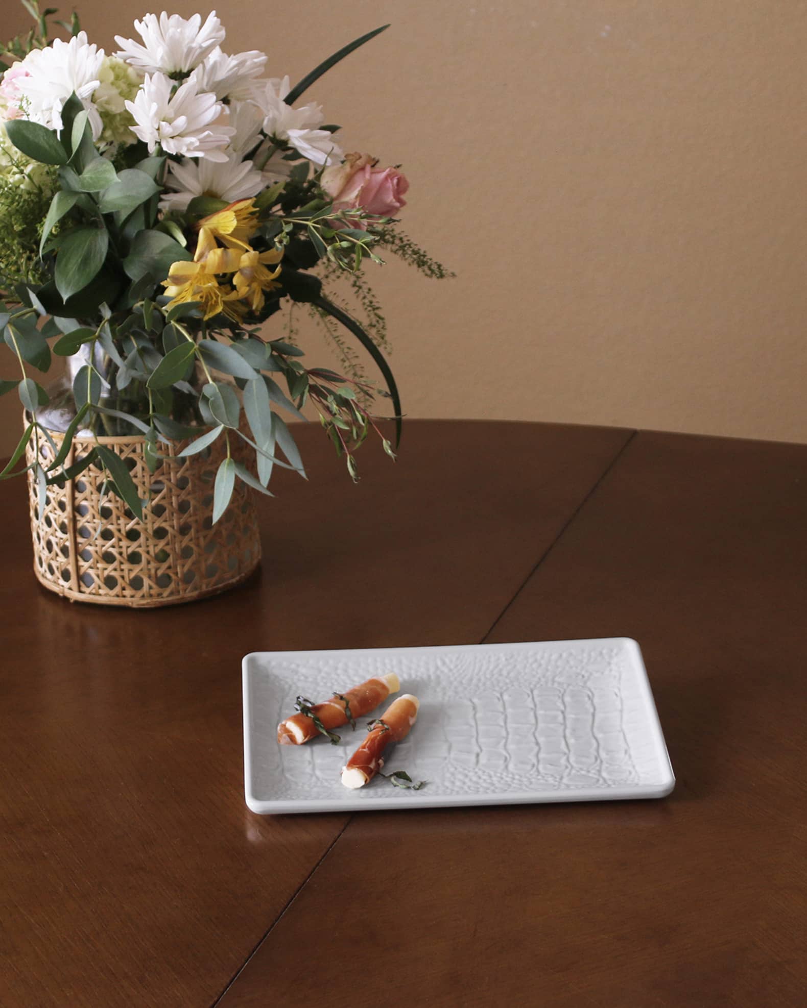 Beatriz Ball VIDA Croc Small Rectangular Tray | Horchow