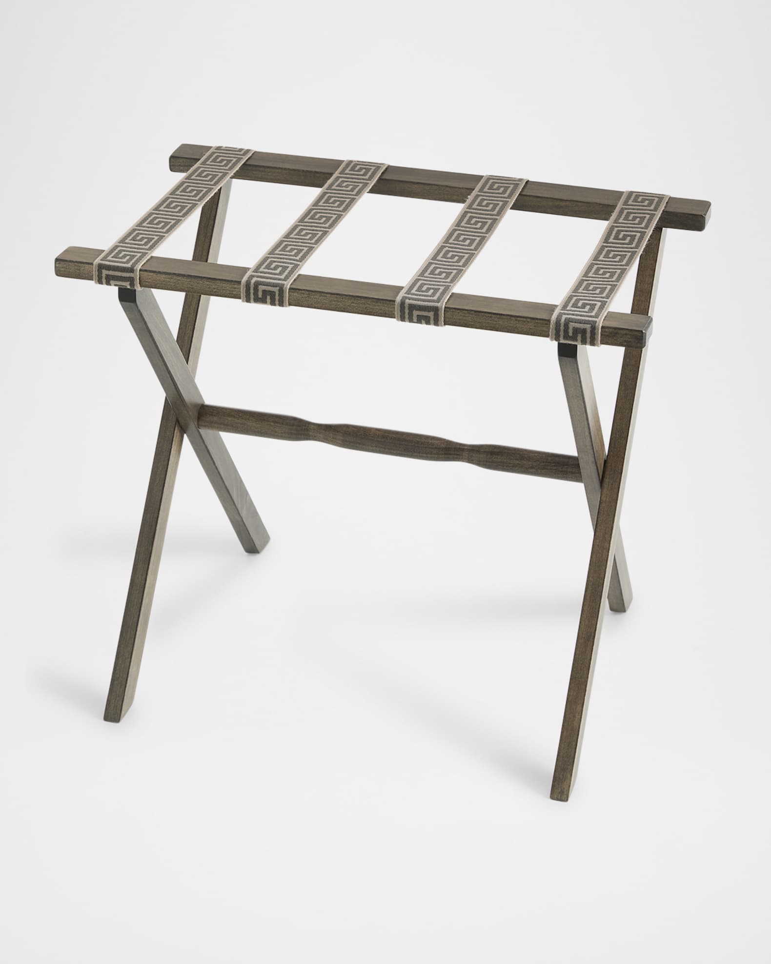 Gate House Furniture Greek Key Luggage Rack | Horchow