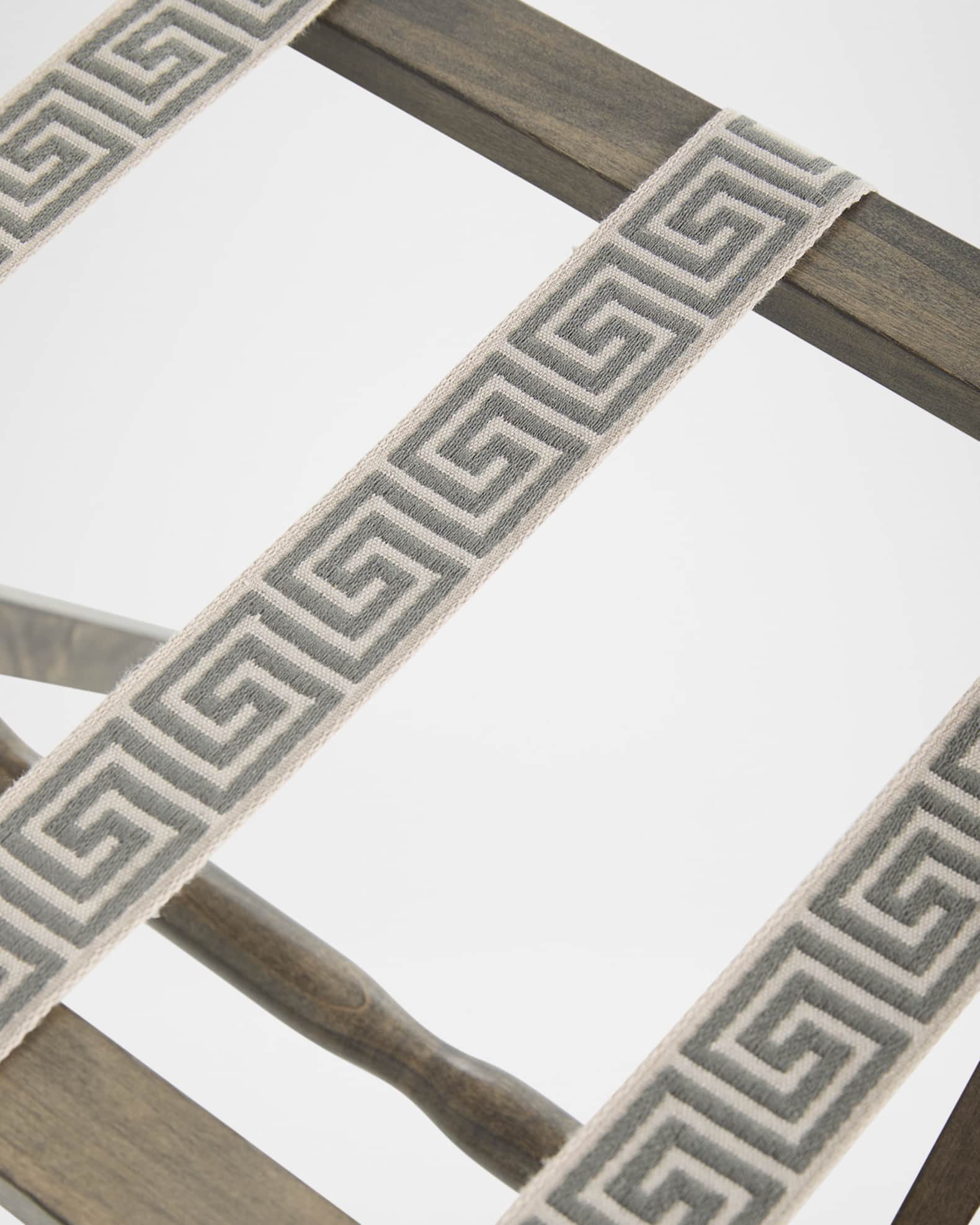 Gate House Furniture Greek Key Luggage Rack | Horchow