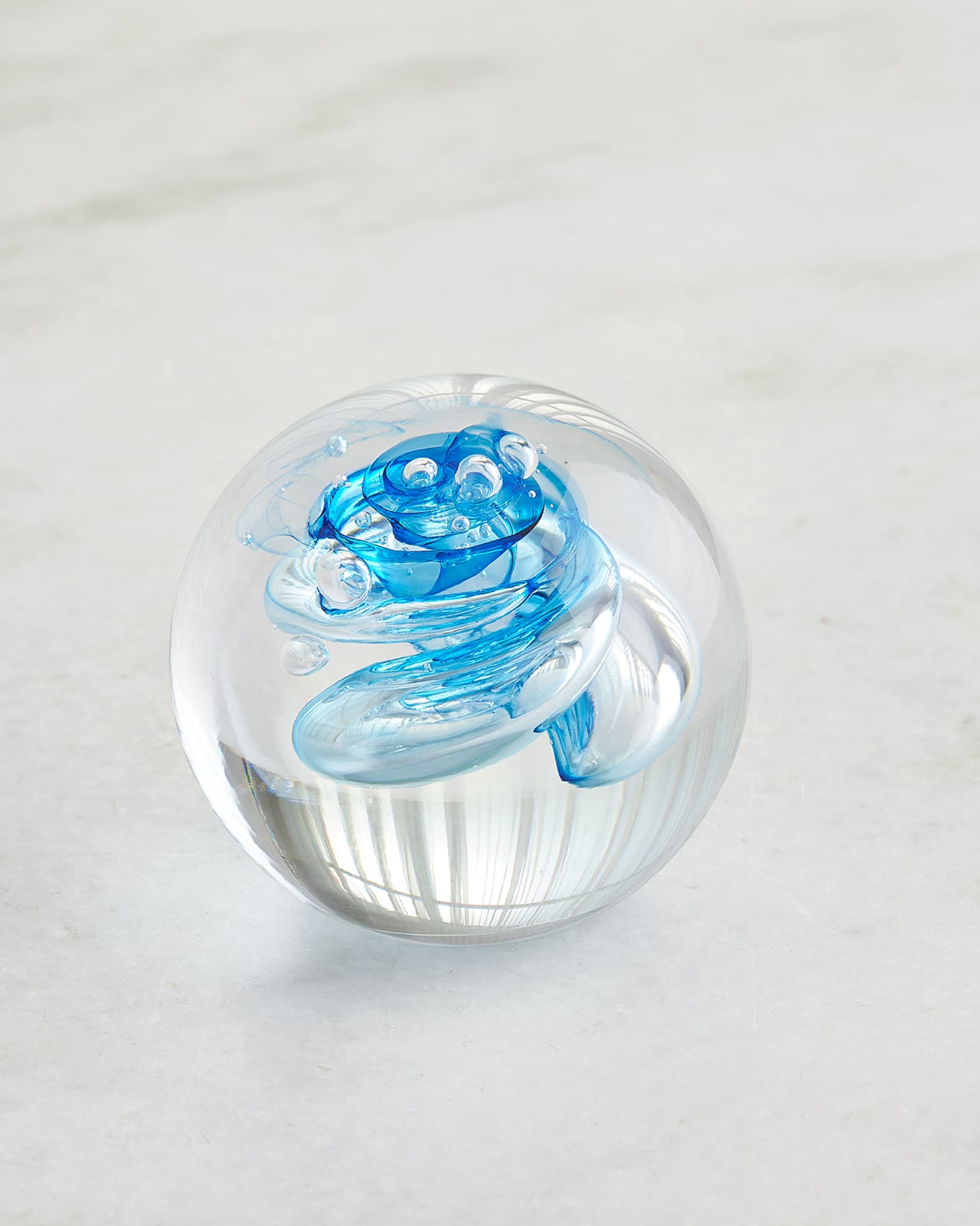 Global Views Swirl Paperweight | Horchow