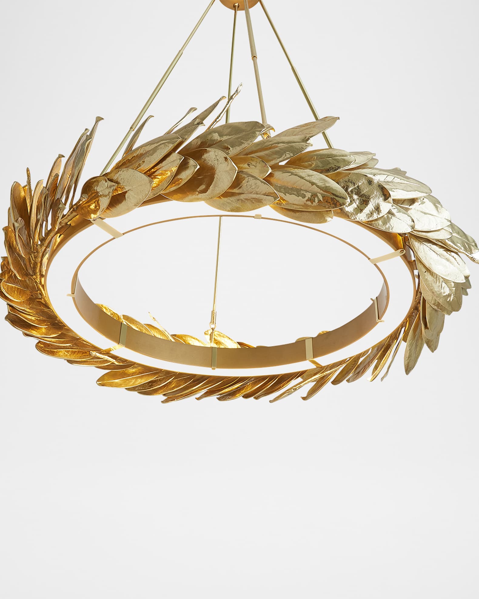 Global Views Laurel 50" LED Chandelier | Horchow