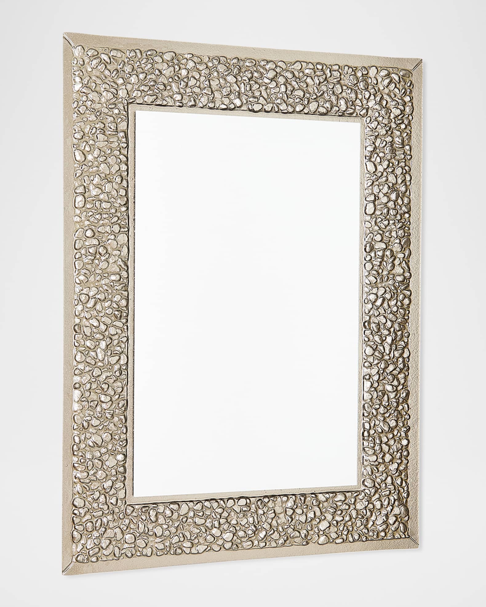 Global Views Golden Stone Wall Mirror, 60" | Horchow