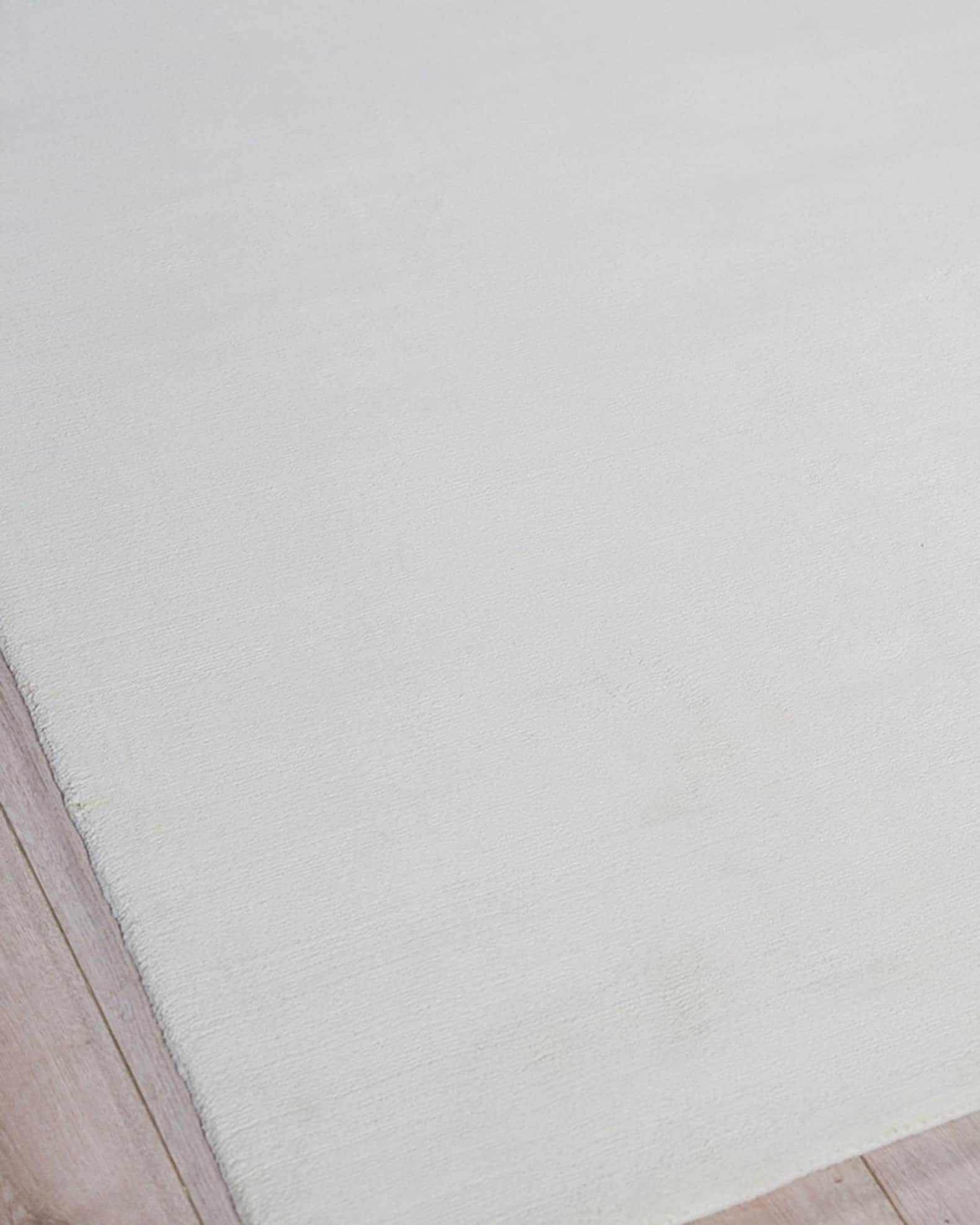 Exquisite Rugs Velutto Hand-Loomed White Rug, 9' x 12' | Horchow