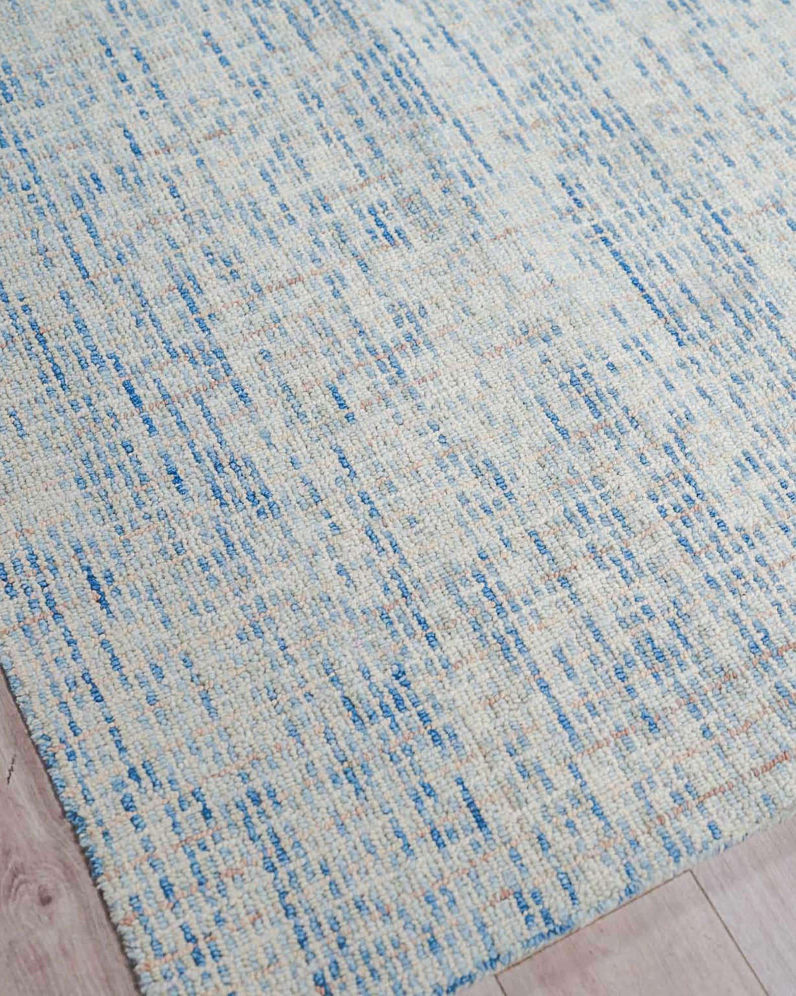 Exquisite Rugs Andora Hand-Tufted Blue/Ivory Rug, 12' x 15' | Horchow