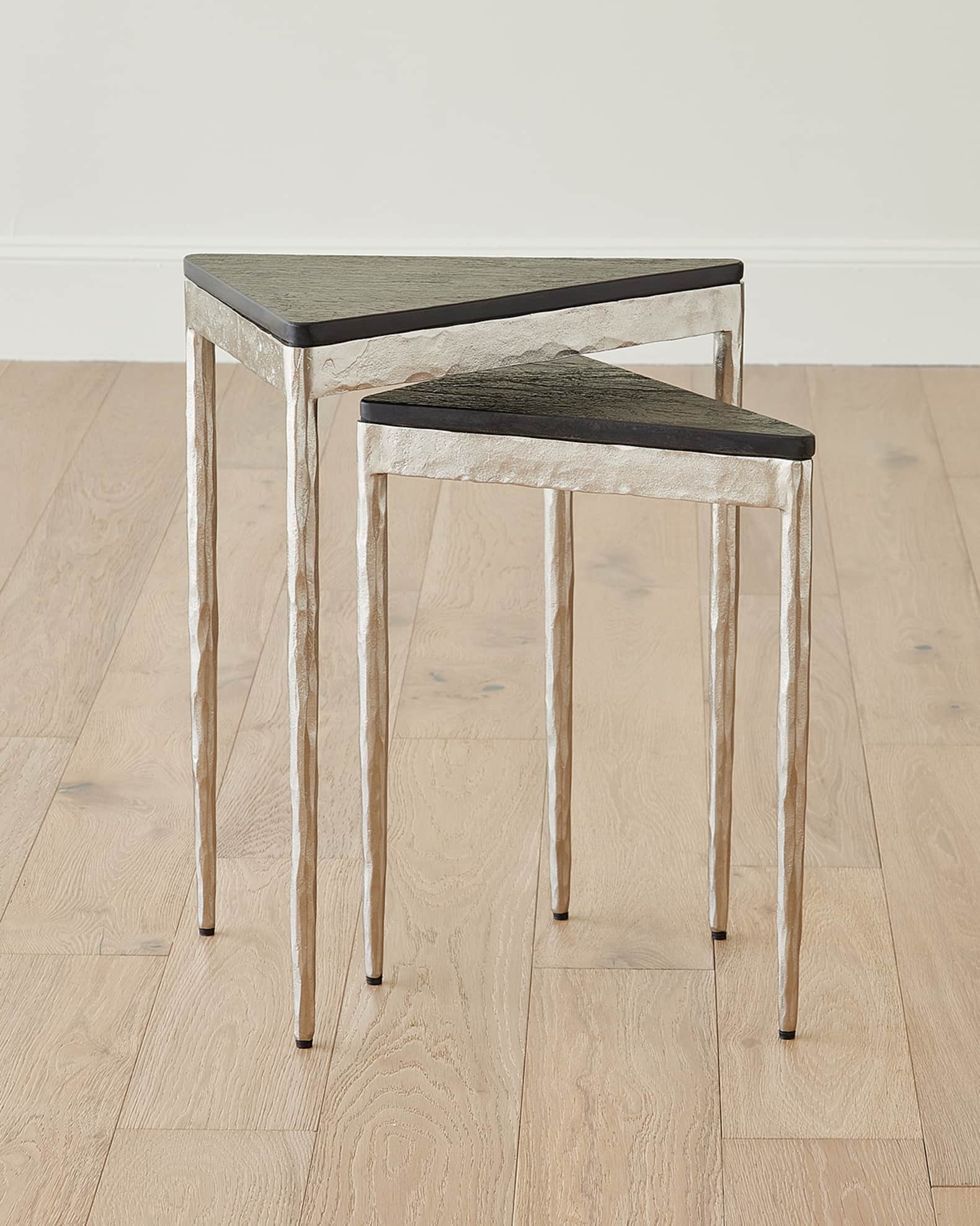 Global Views Triangular Nesting Tables, Set of 2 | Horchow