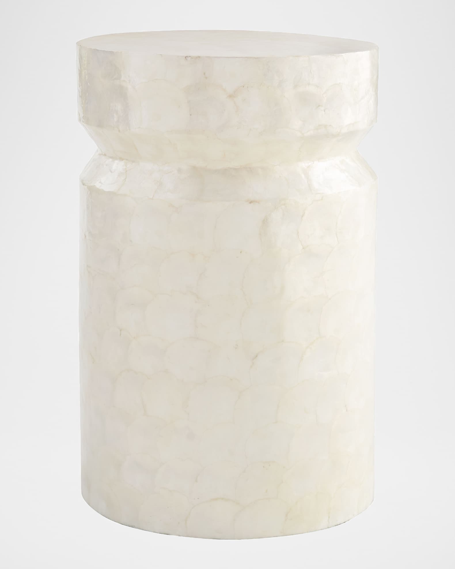 Triton Capiz Shell Side Table | Horchow