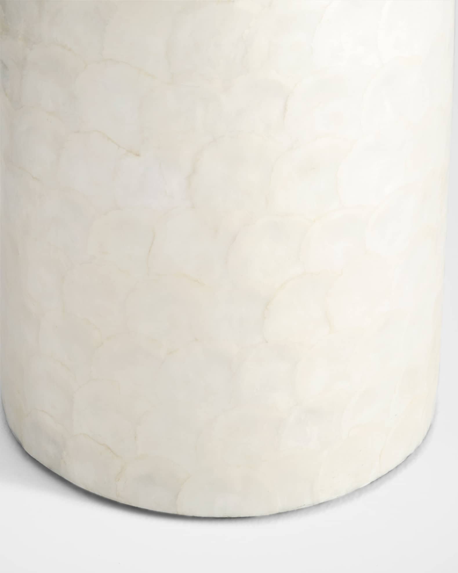 Triton Capiz Shell Side Table | Horchow