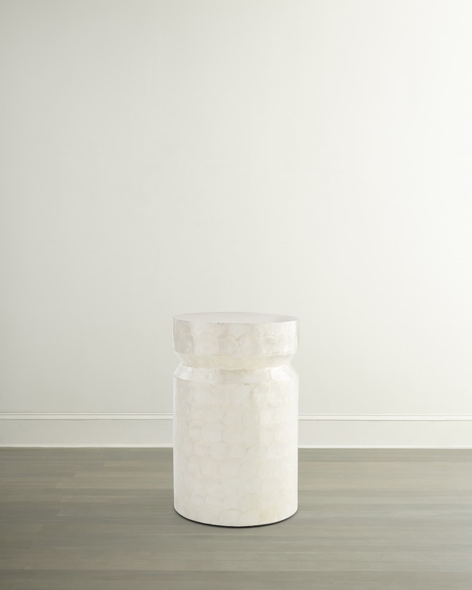 Triton Capiz Shell Side Table | Horchow