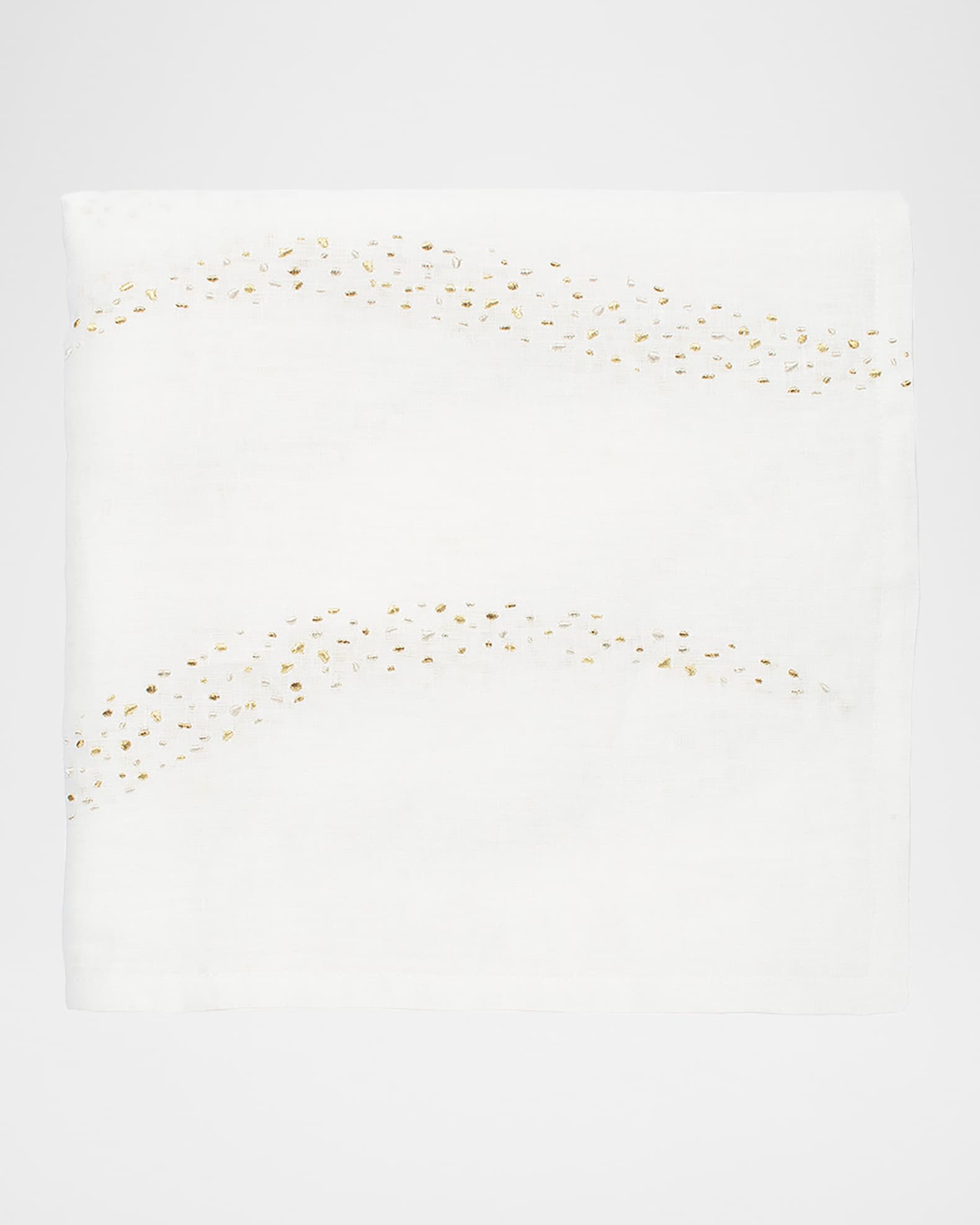 Kim Seybert Pin Dot Tablecloth, 66" x 126" | Horchow