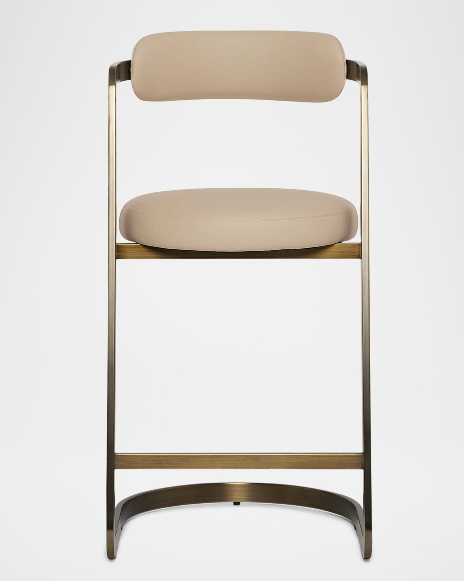 Interlude Home Baldwin Vegan Leather 26" Counter Stool | Horchow