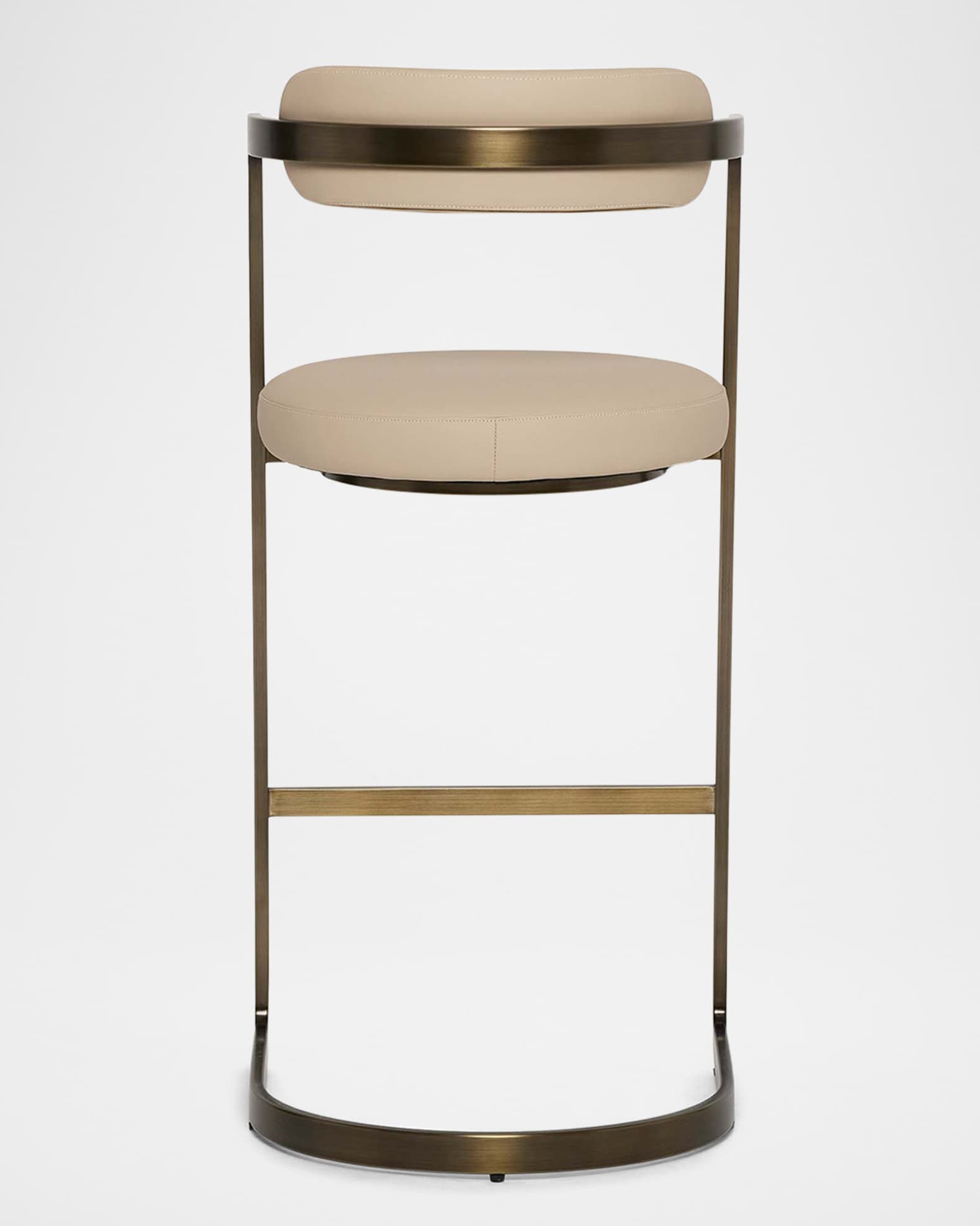 Interlude Home Baldwin Vegan Leather 30" Bar Stool | Horchow