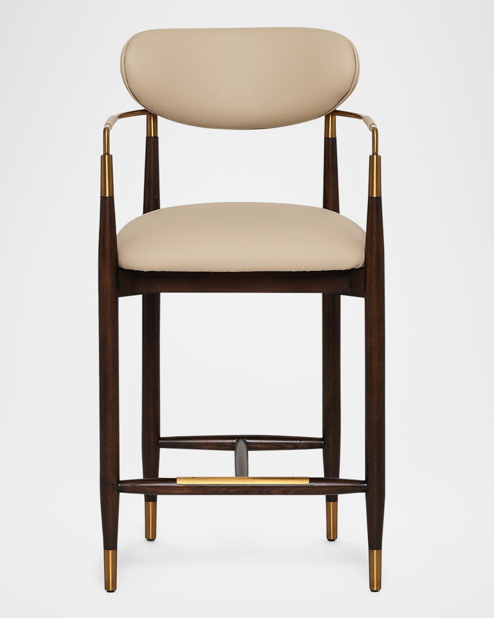 Interlude Home Cidra Vegan Leather 26" Counter Stool | Horchow