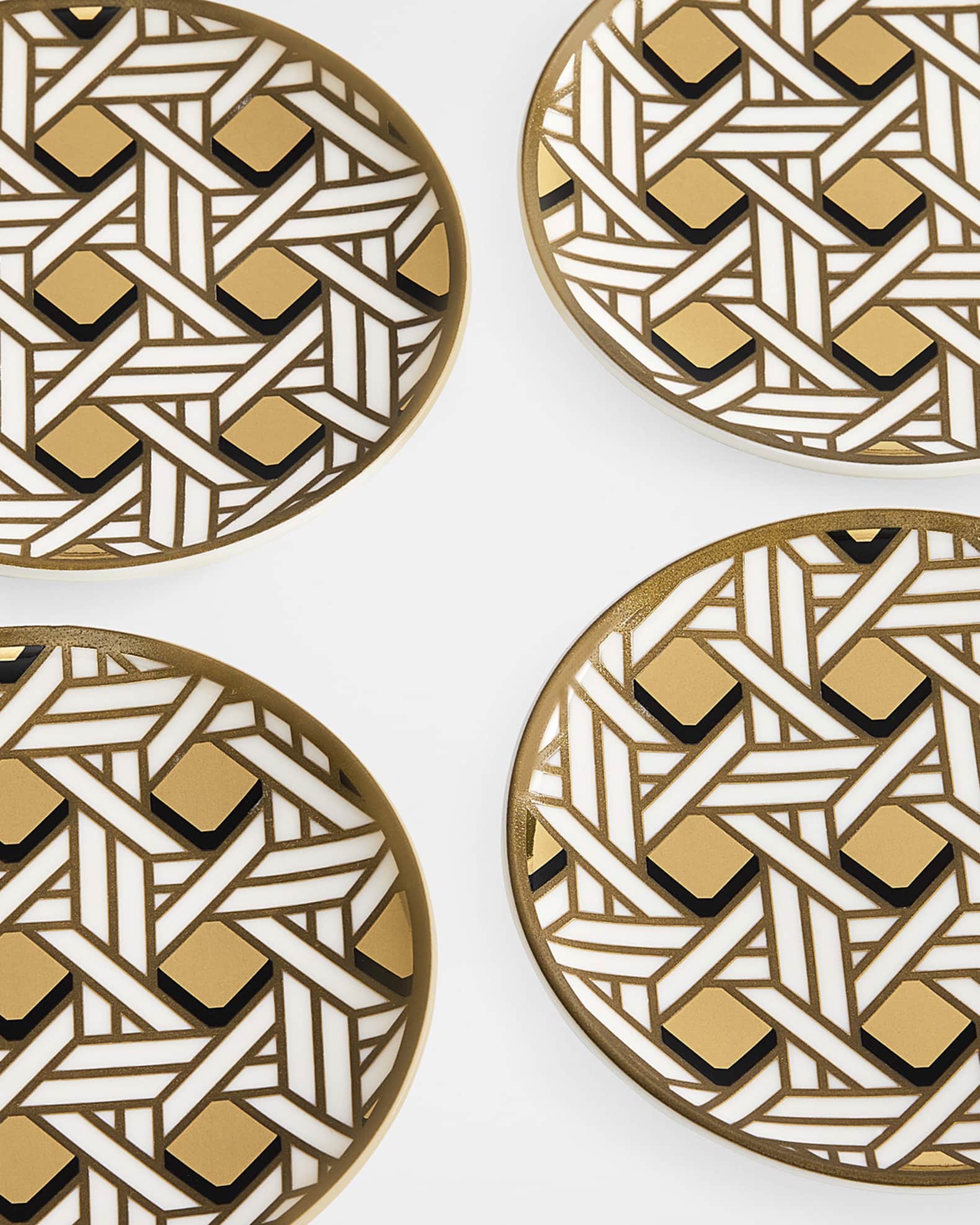 Jonathan Adler Basketweave Coasters, Set of 4 | Horchow