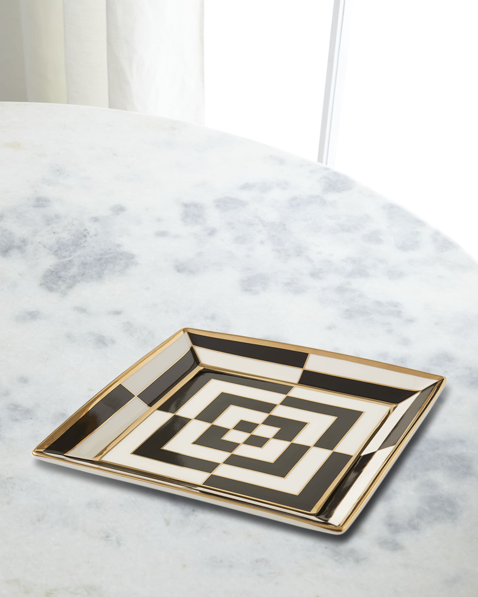 Jonathan Adler Op Art Square Serving Tray | Horchow
