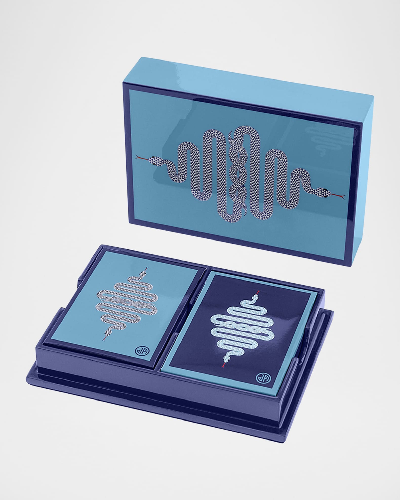 Jonathan Adler Eden Playing Cards Set in Lacquered Box | Horchow