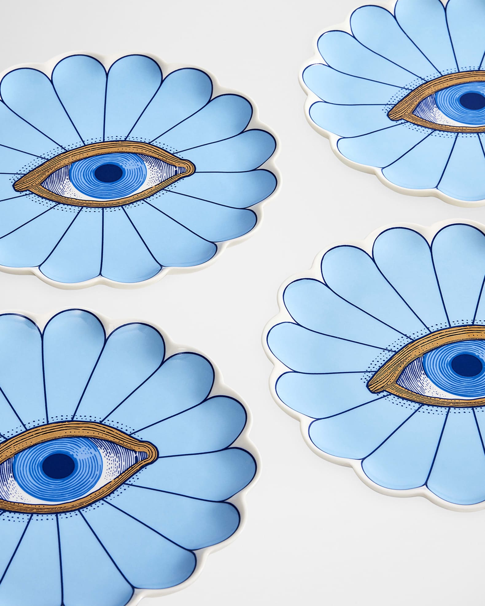 Jonathan Adler Fleur Canape Plates, Set of 4 | Horchow