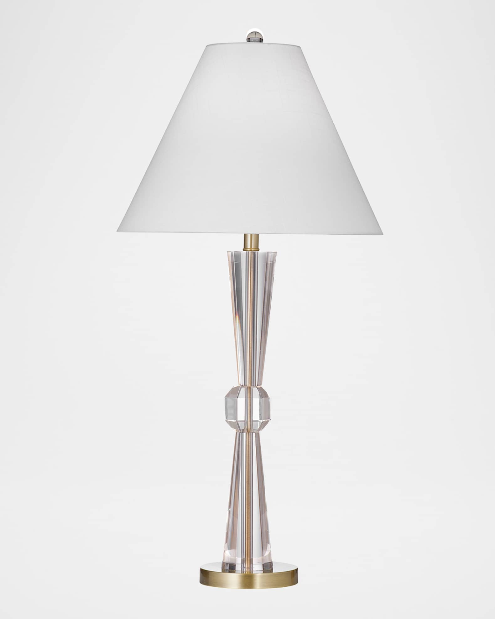 Katherine Noble by BMC Devon 35" Crystal Table Lamp | Horchow