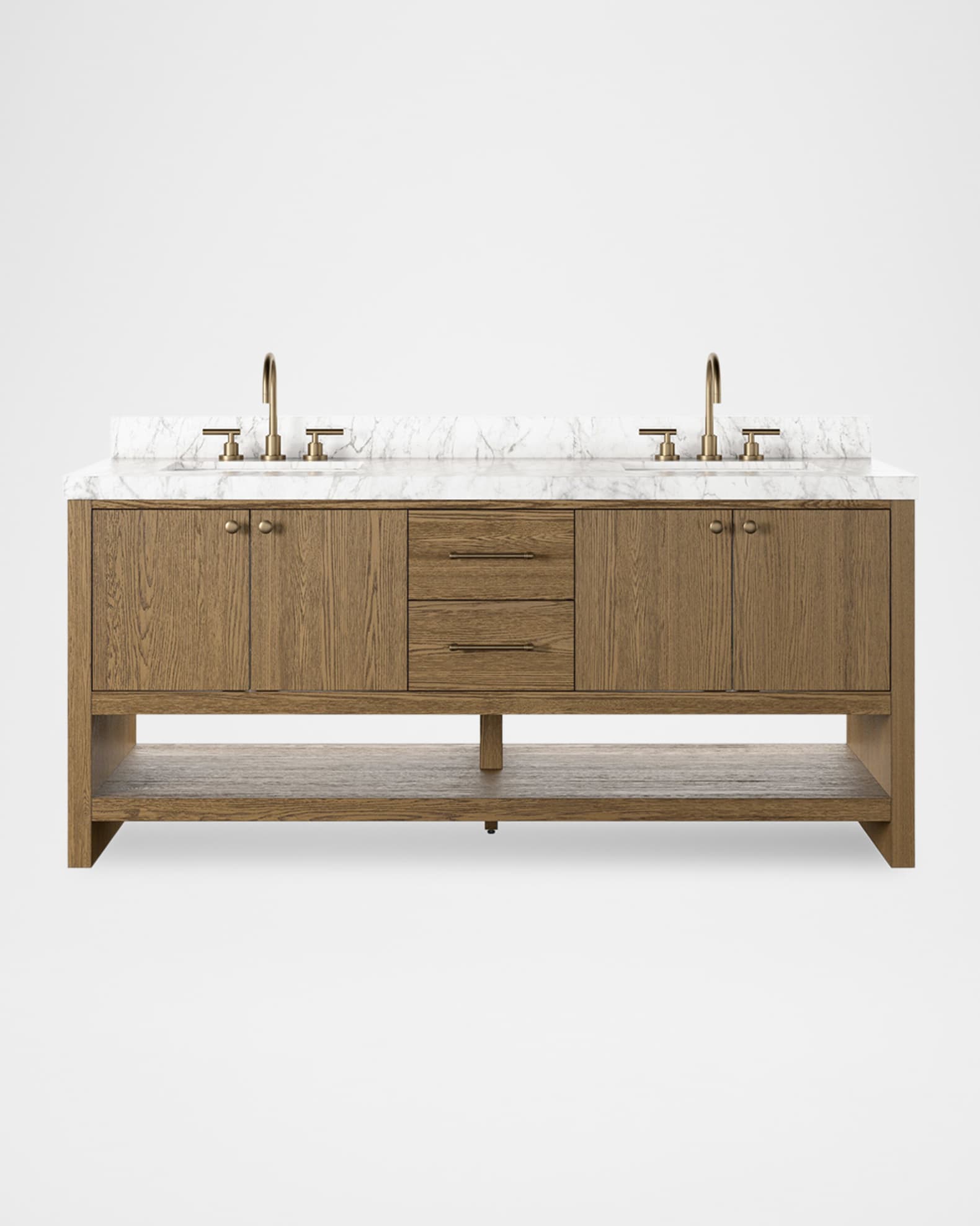 Four Hands Anthem 72" Double Vanity | Horchow