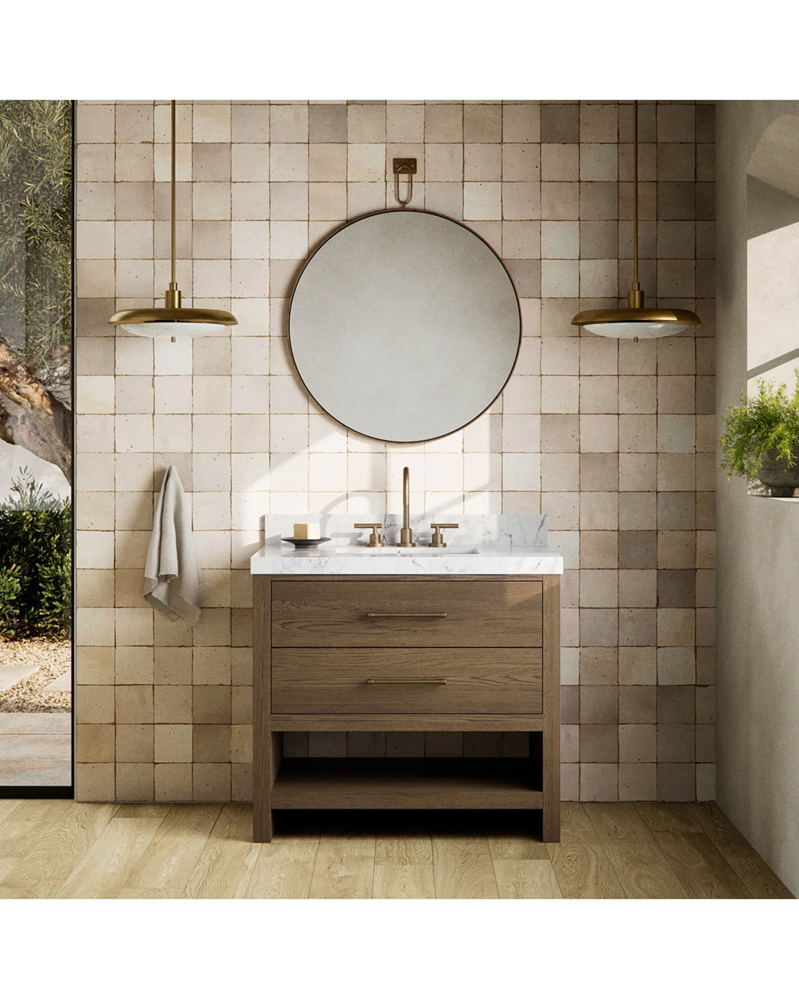 Four Hands Anthem 36" Single Vanity | Horchow